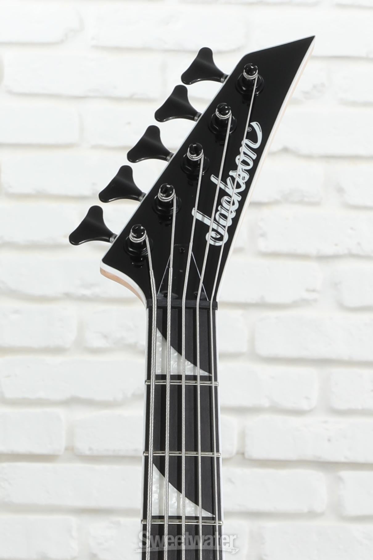 Jackson Concert Bass JS3VQ - Transparent Black | Sweetwater