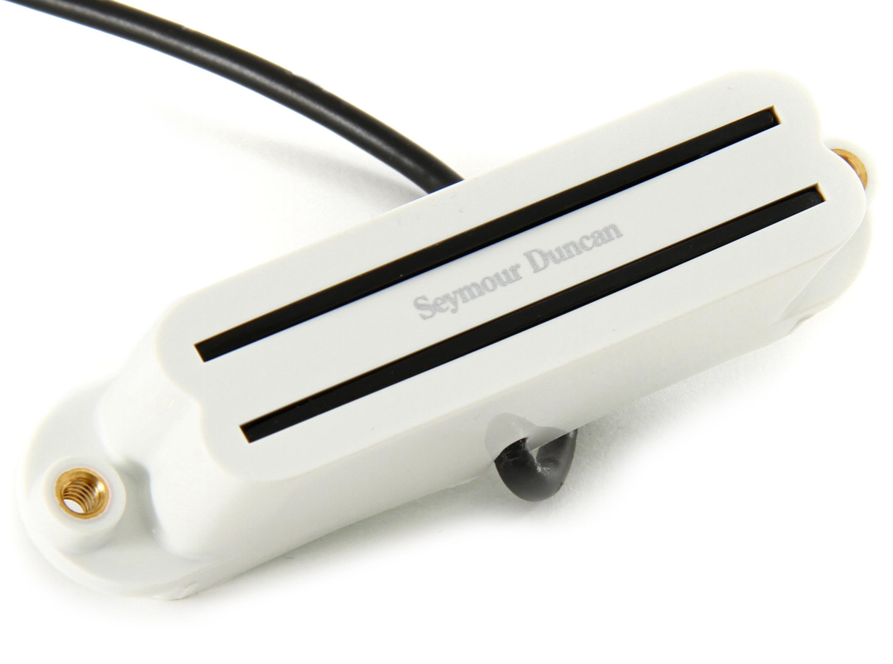 Seymour Duncan SCR-1b Cool Rails Strat Pickup - White Bridge | Sweetwater