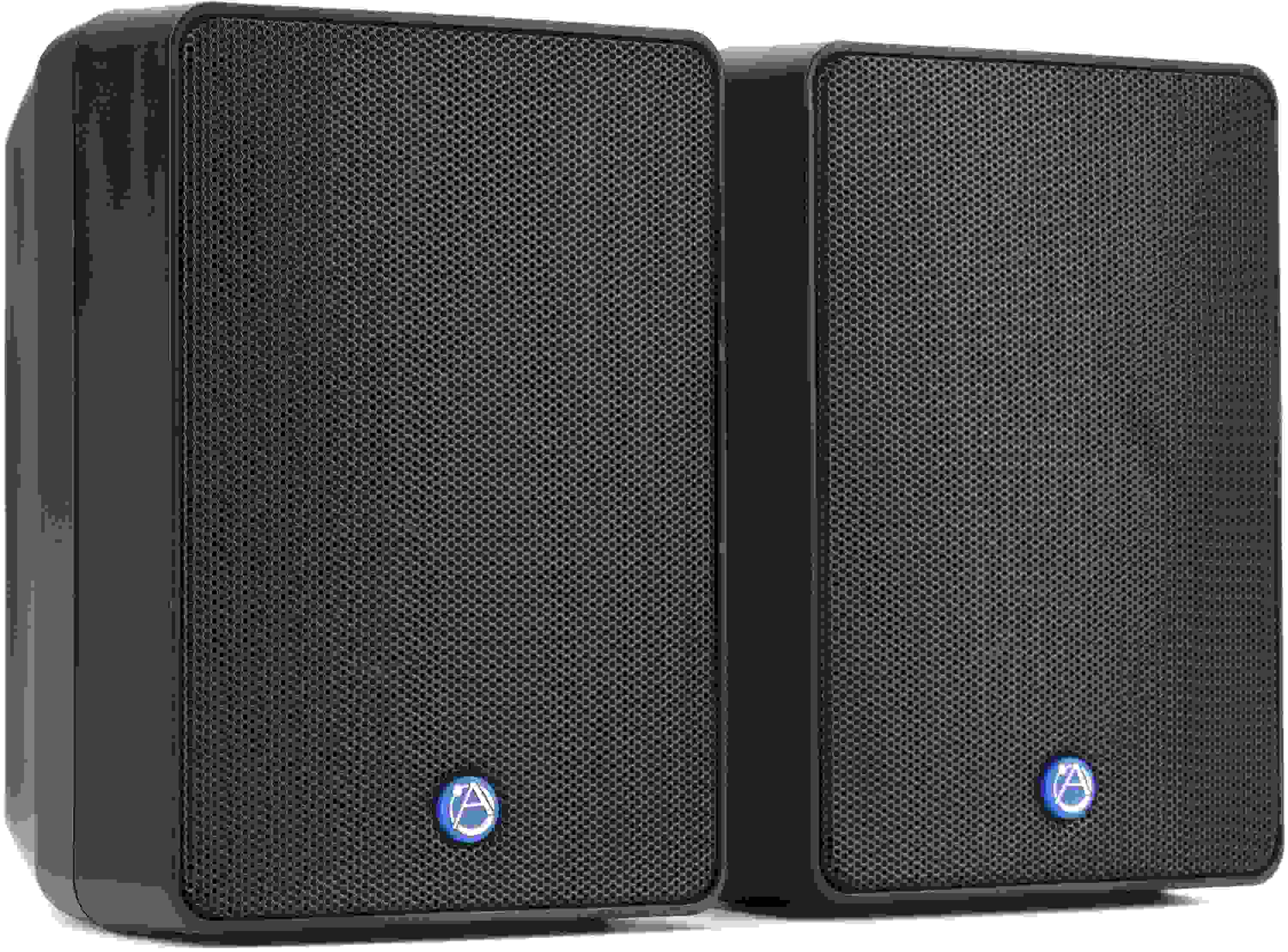 AtlasIED SM42T-B 4-inch 16W 70V/100V All Weather Speaker Pair - Black ...