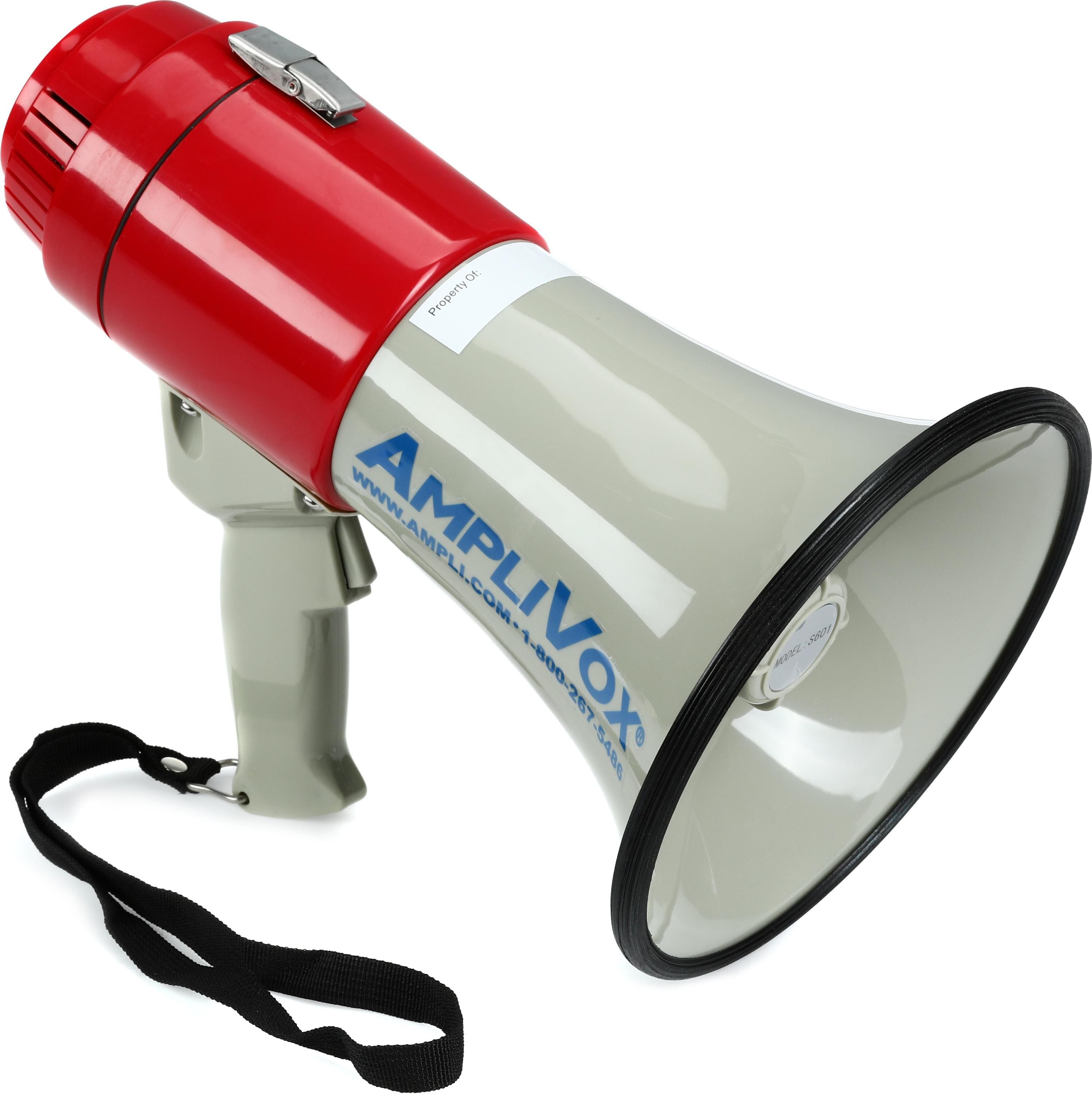 AmpliVox S601 Mity-Meg 20-Watt Megaphone | Sweetwater