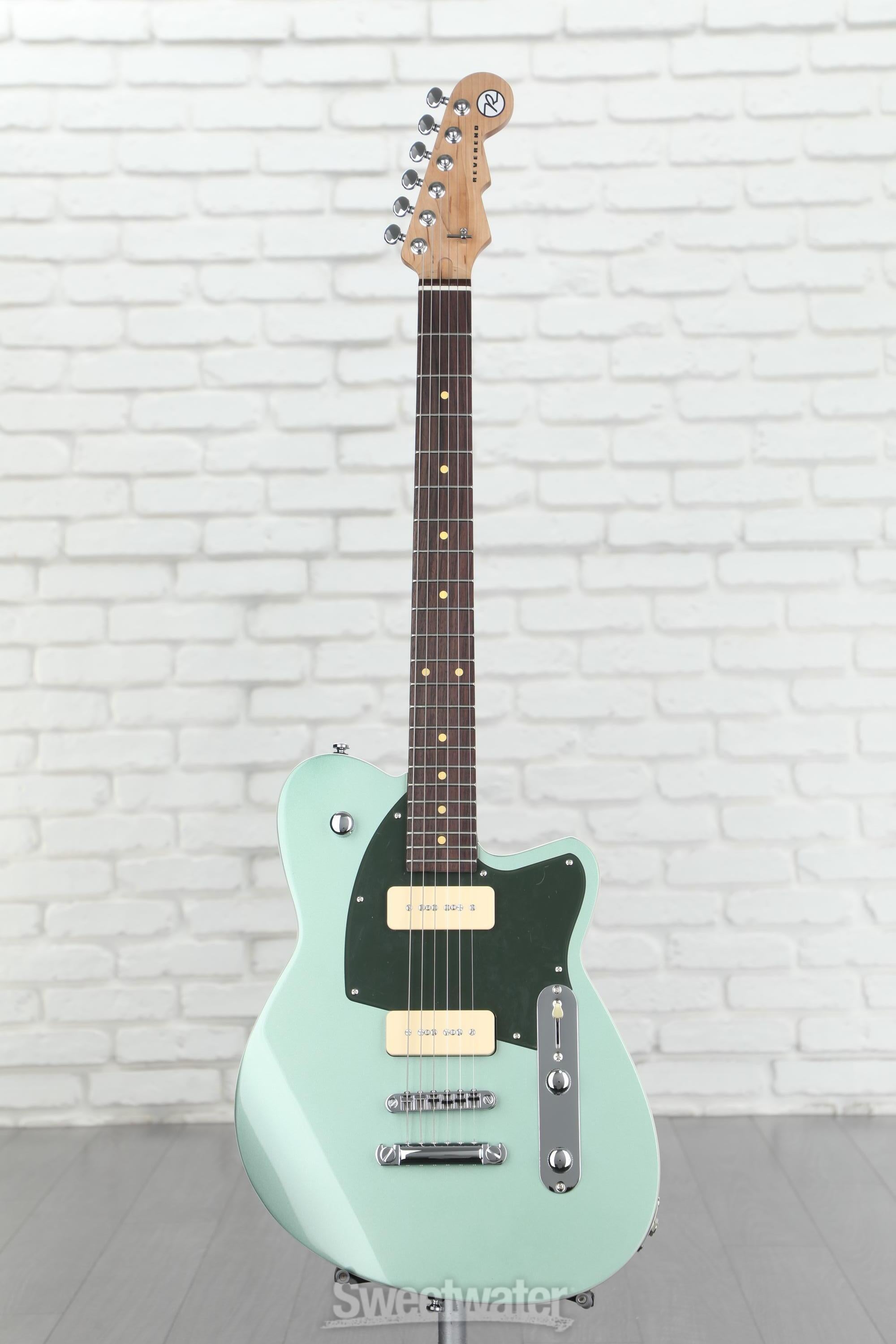 Reverend Charger 290 Solidbody Electric Guitar - Metallic Alpine ...