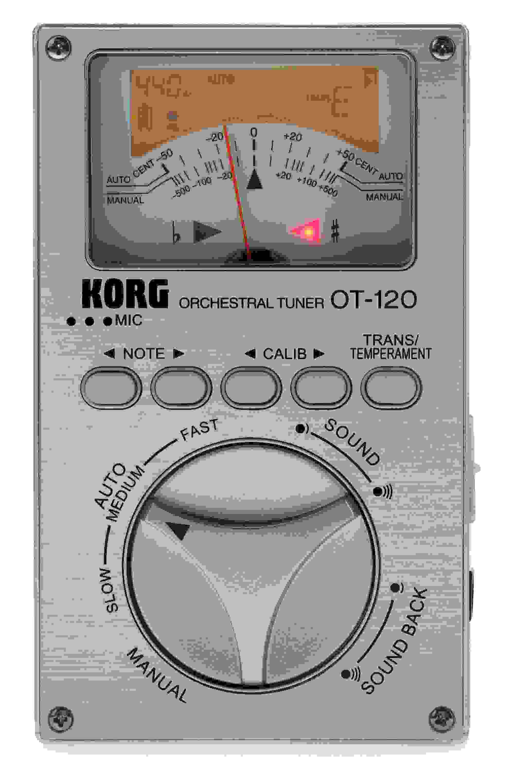 Korg OT-120 Orchestral Tuner | Sweetwater