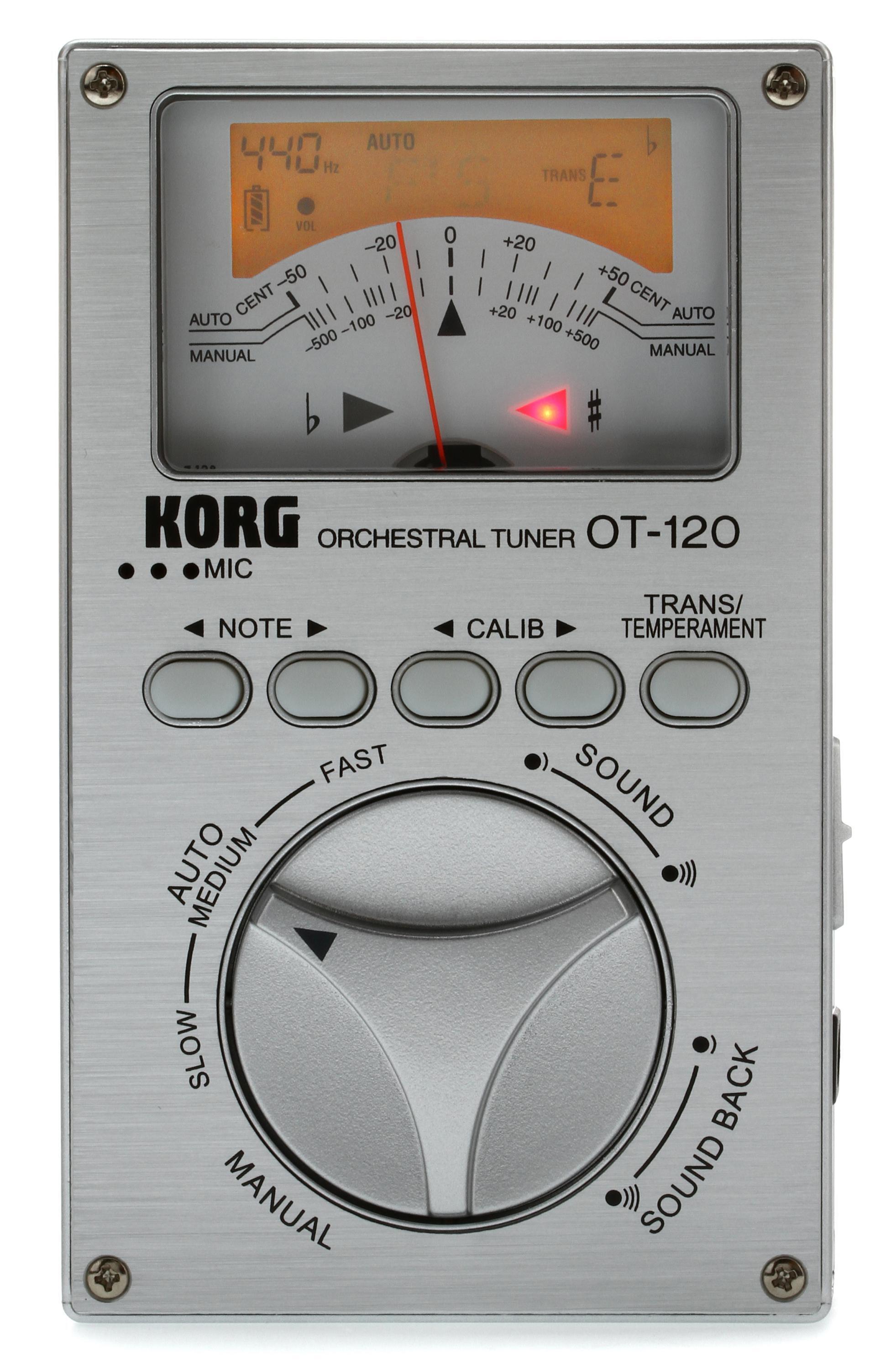 Korg OT-120 Orchestral Tuner | Sweetwater