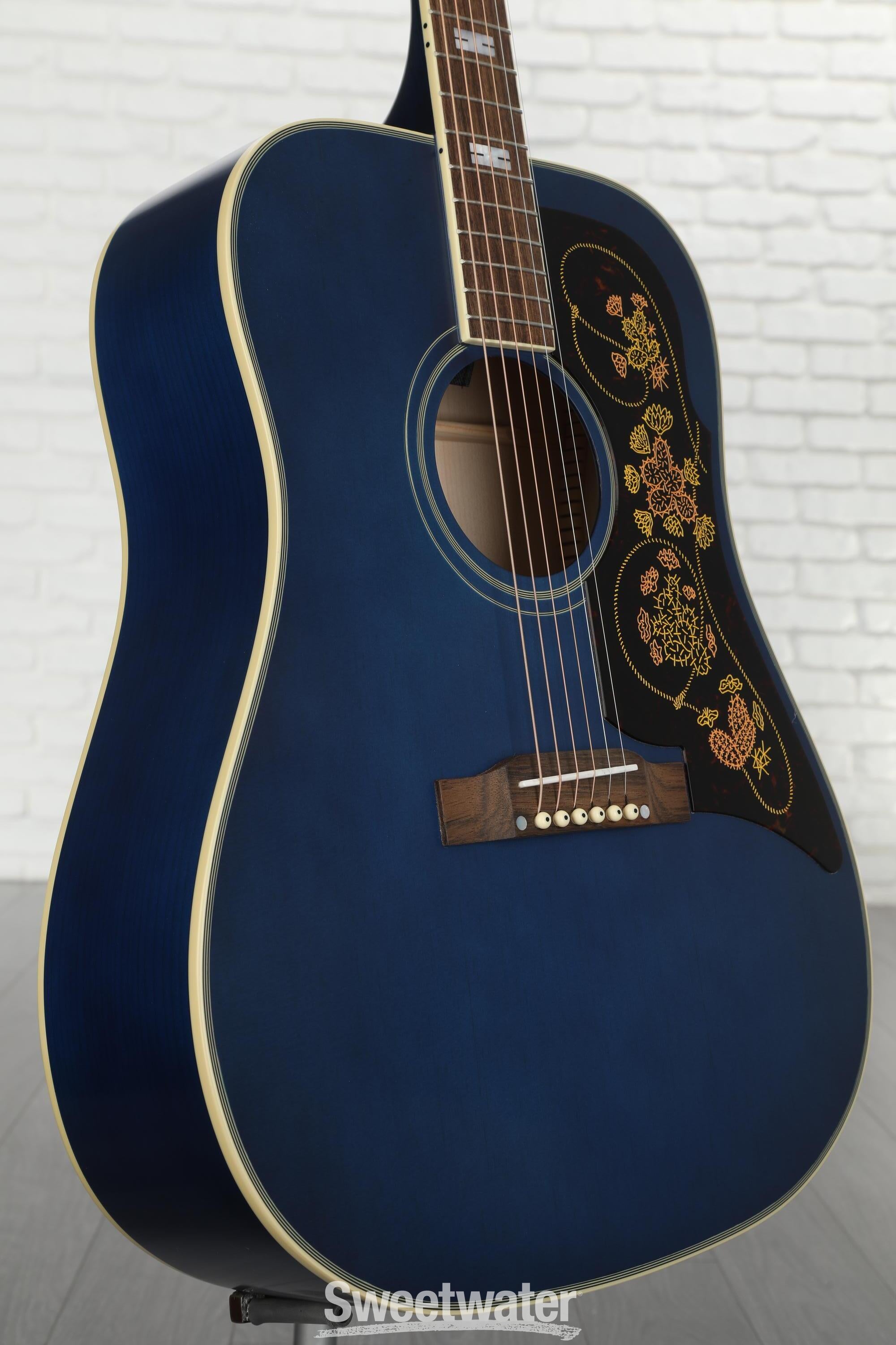Epiphone Masterbilt Frontier Acoustic-electric Guitar - Aged Viper Blue ...