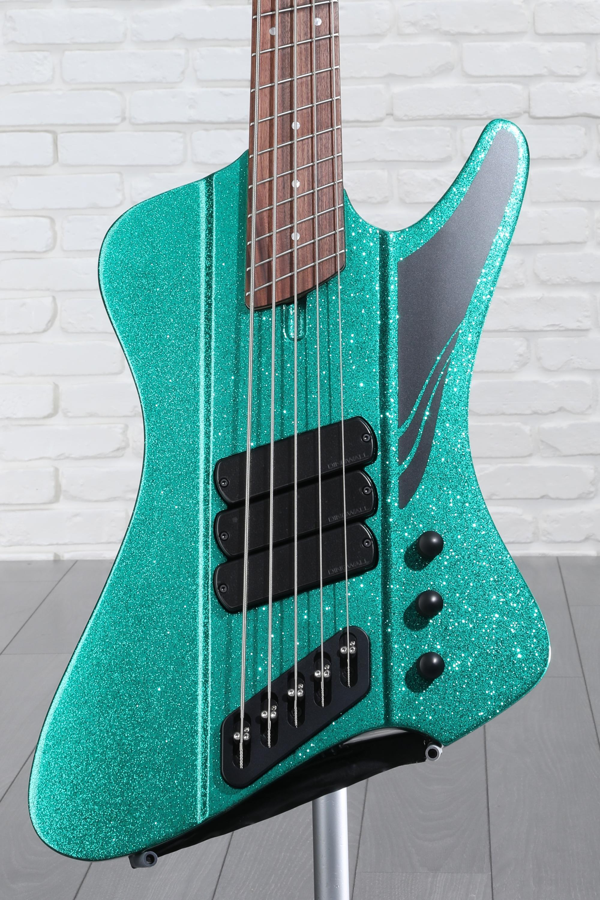Dingwall Guitars D-Roc 5-string Electric Bass Guitar - Aquamarine ...