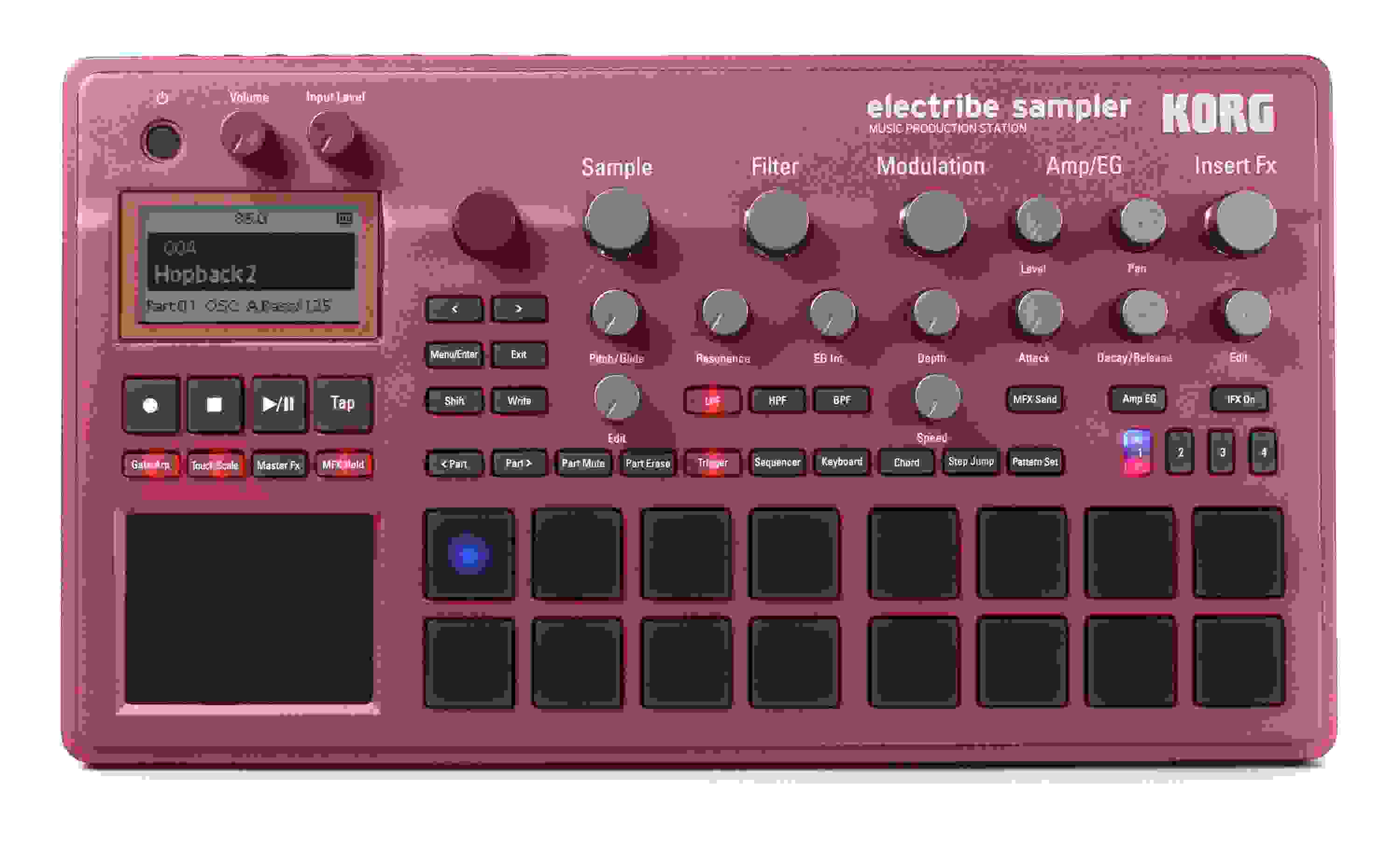 Korg Electribe Sampler - Metallic Red | Sweetwater