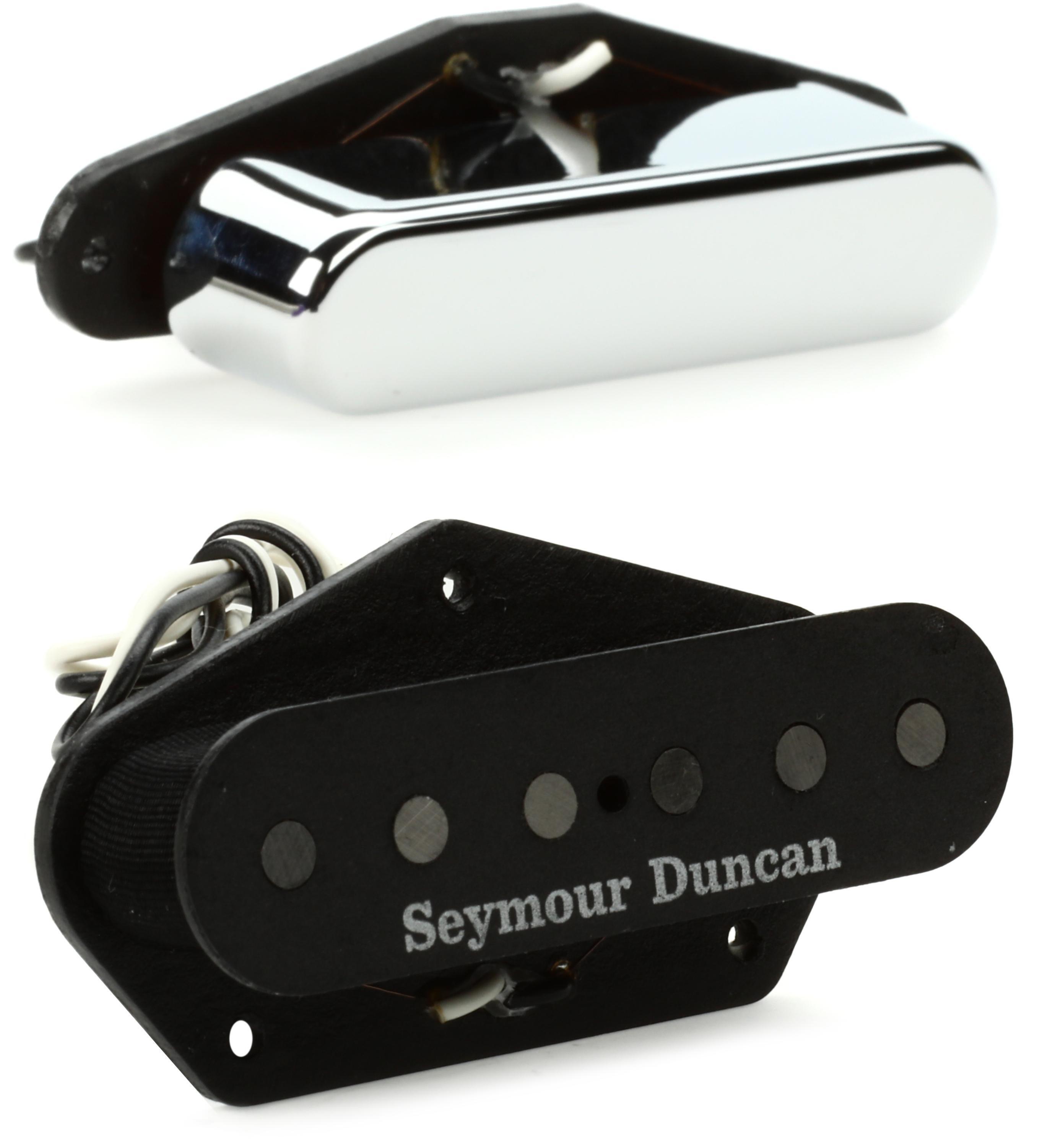Seymour Duncan Hot Tele Single Coil 2-piece Pickup Set - Black | Sweetwater