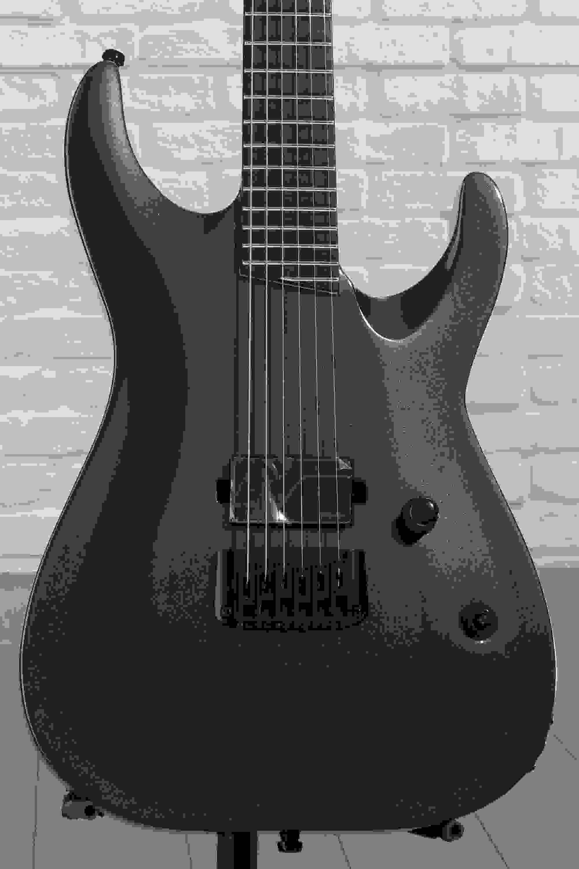 ESP LTD Mick Thomson MT-1 Signature Electric Guitar - Obsidian Metallic ...