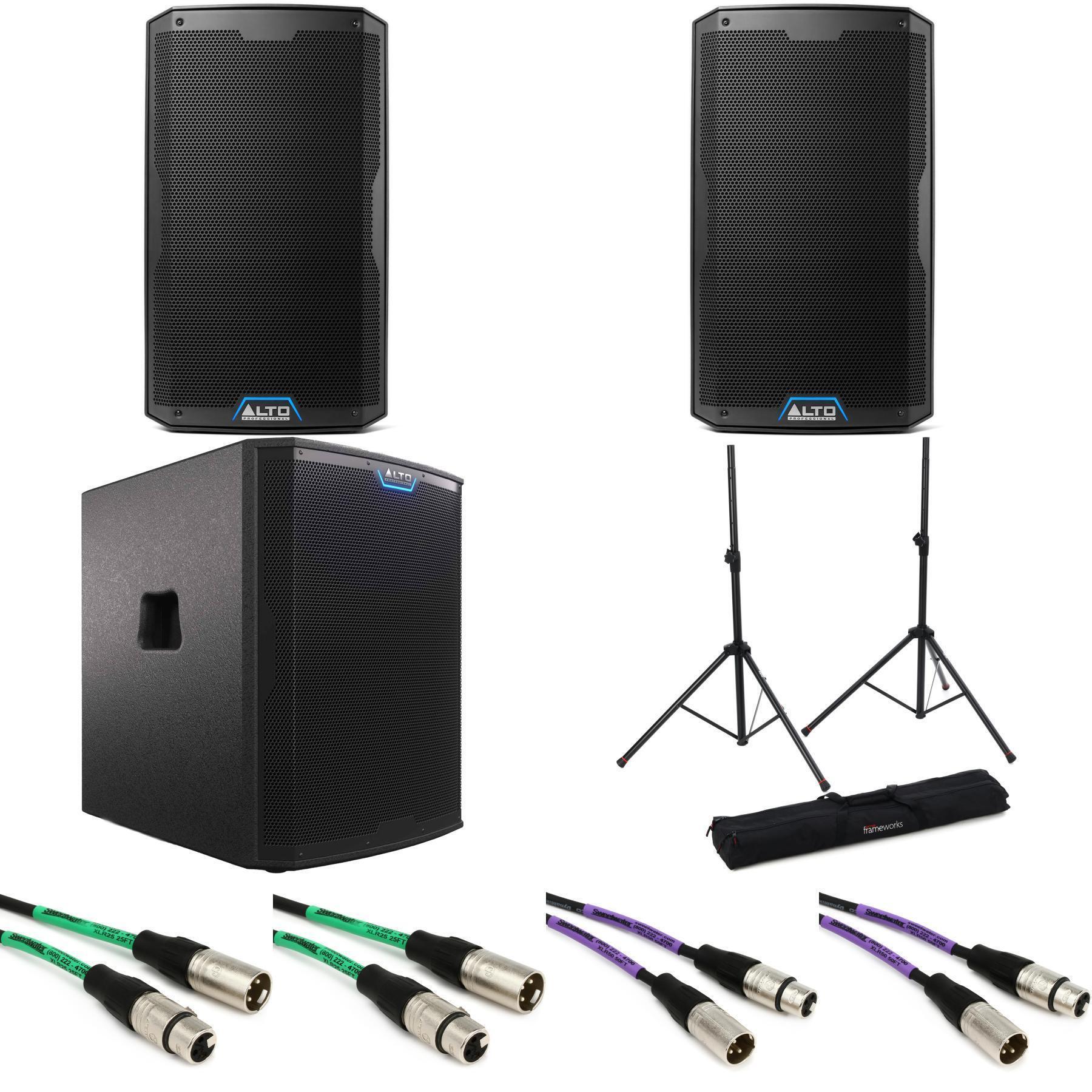 Alto Professional TS412 12-inch Powered Speaker (Pair) and TS18S 18 ...