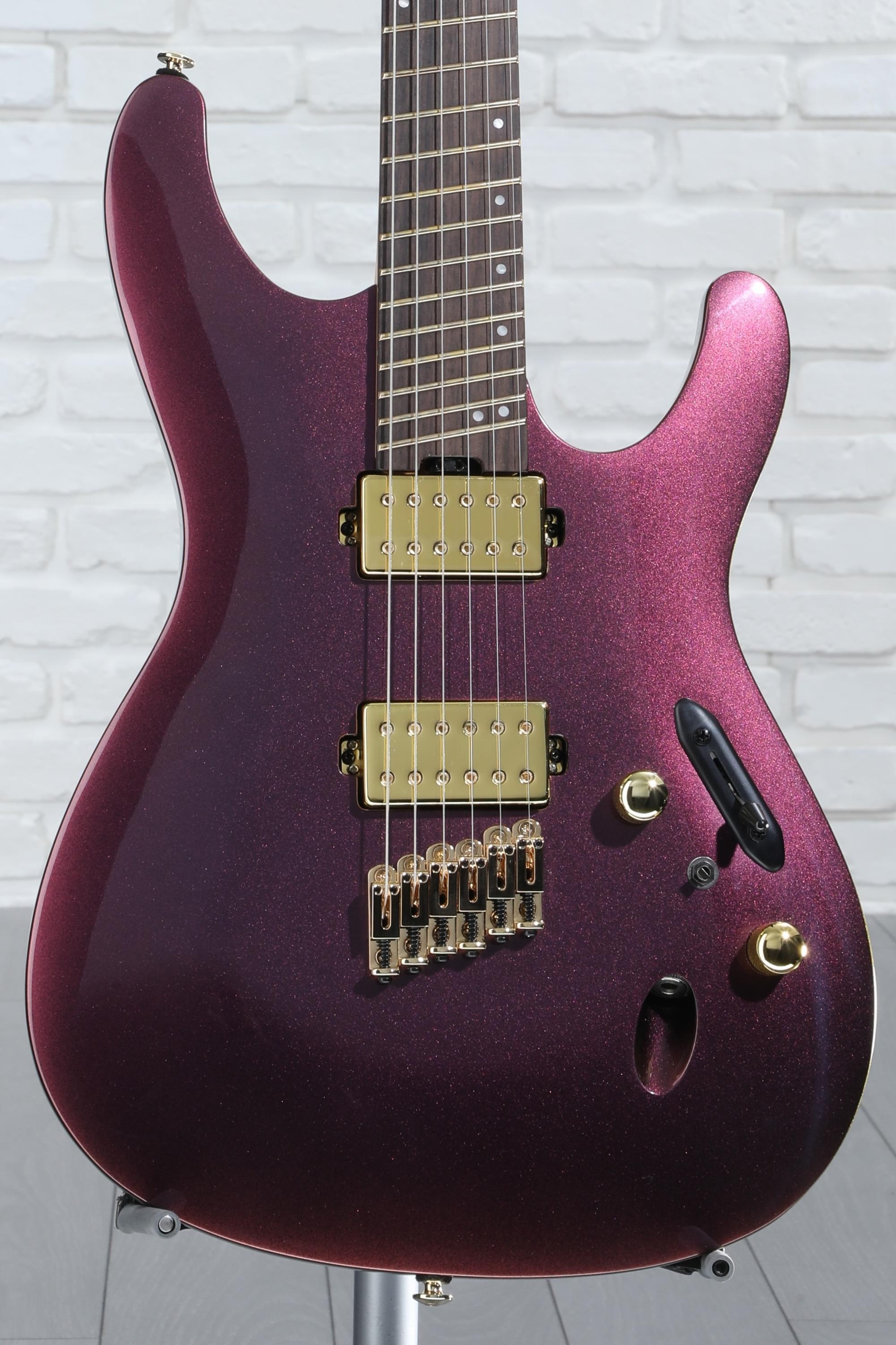 Ibanez Axe Design Lab SML721 Electric Guitar - Rose Gold Chameleon ...