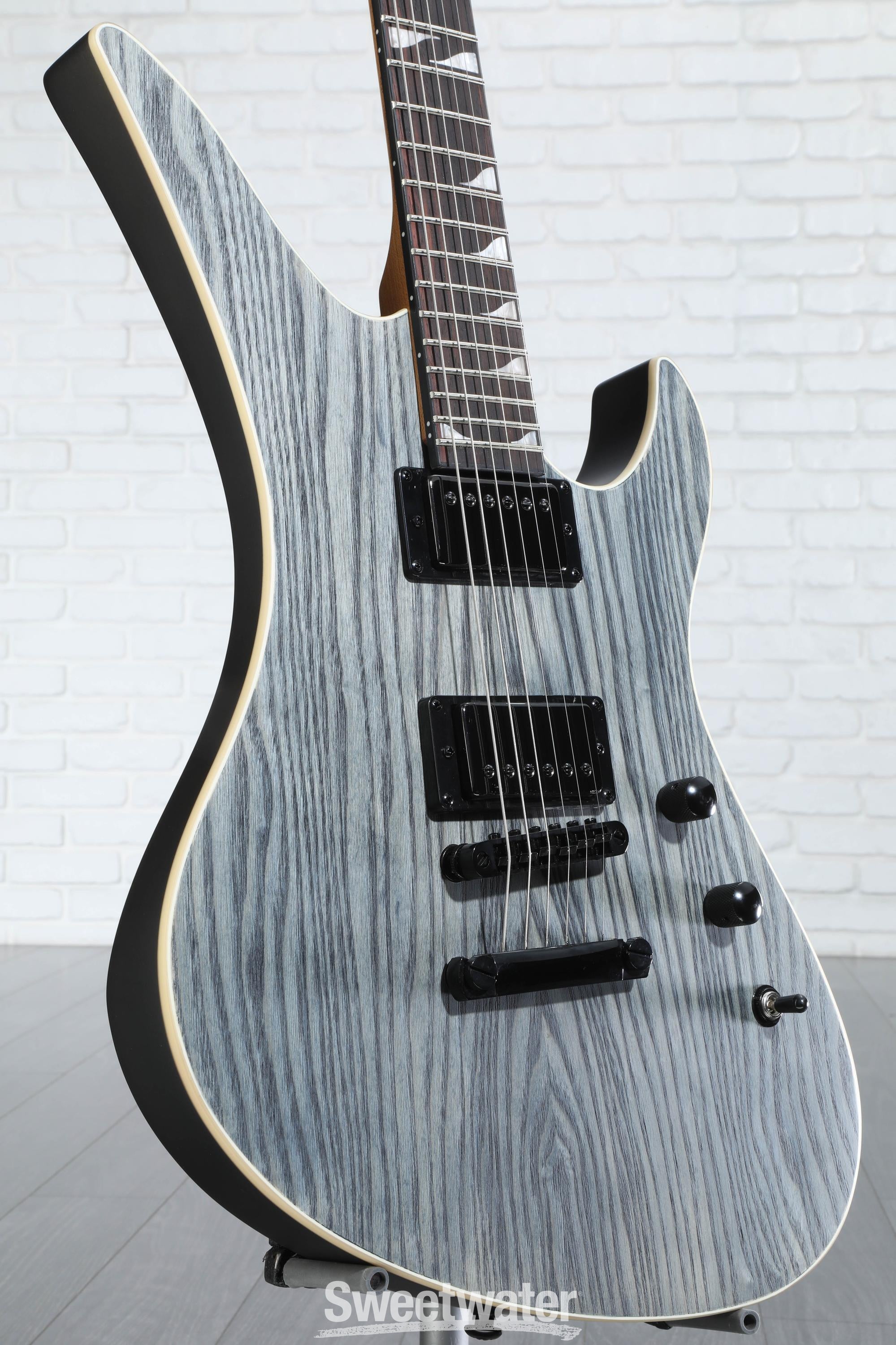 Schecter Avenger Standard Electric Guitar - Charcoal Satin | Sweetwater