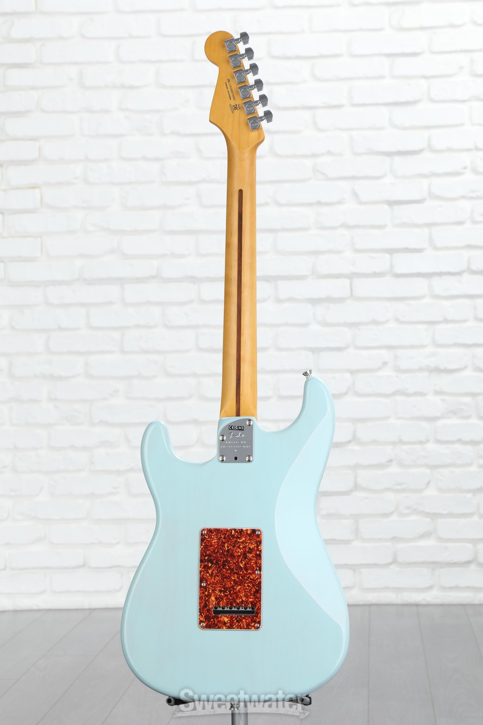 Fender American Professional II Thinline Stratocaster Electric Guitar ...