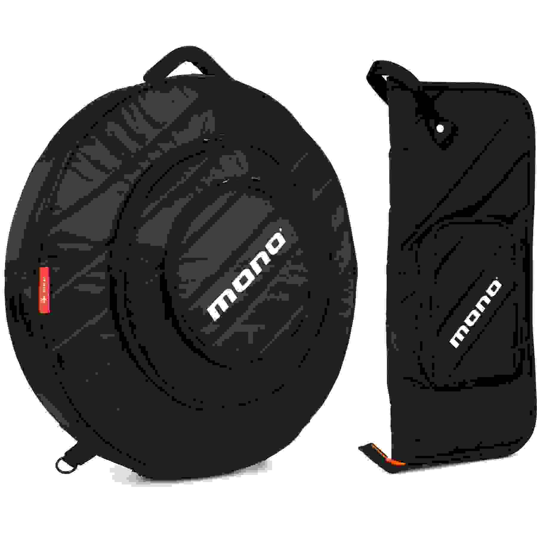 MONO M80 Backpack-style Padded Cymbal Travel and Stick Bags | Sweetwater