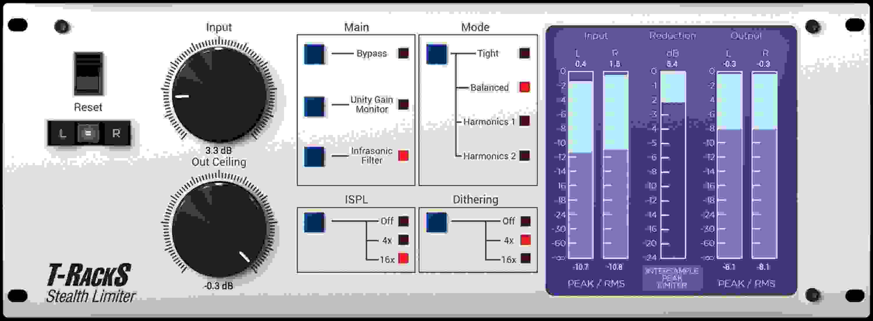 IK Multimedia T-RackS Stealth Limiter Plug-in | Sweetwater
