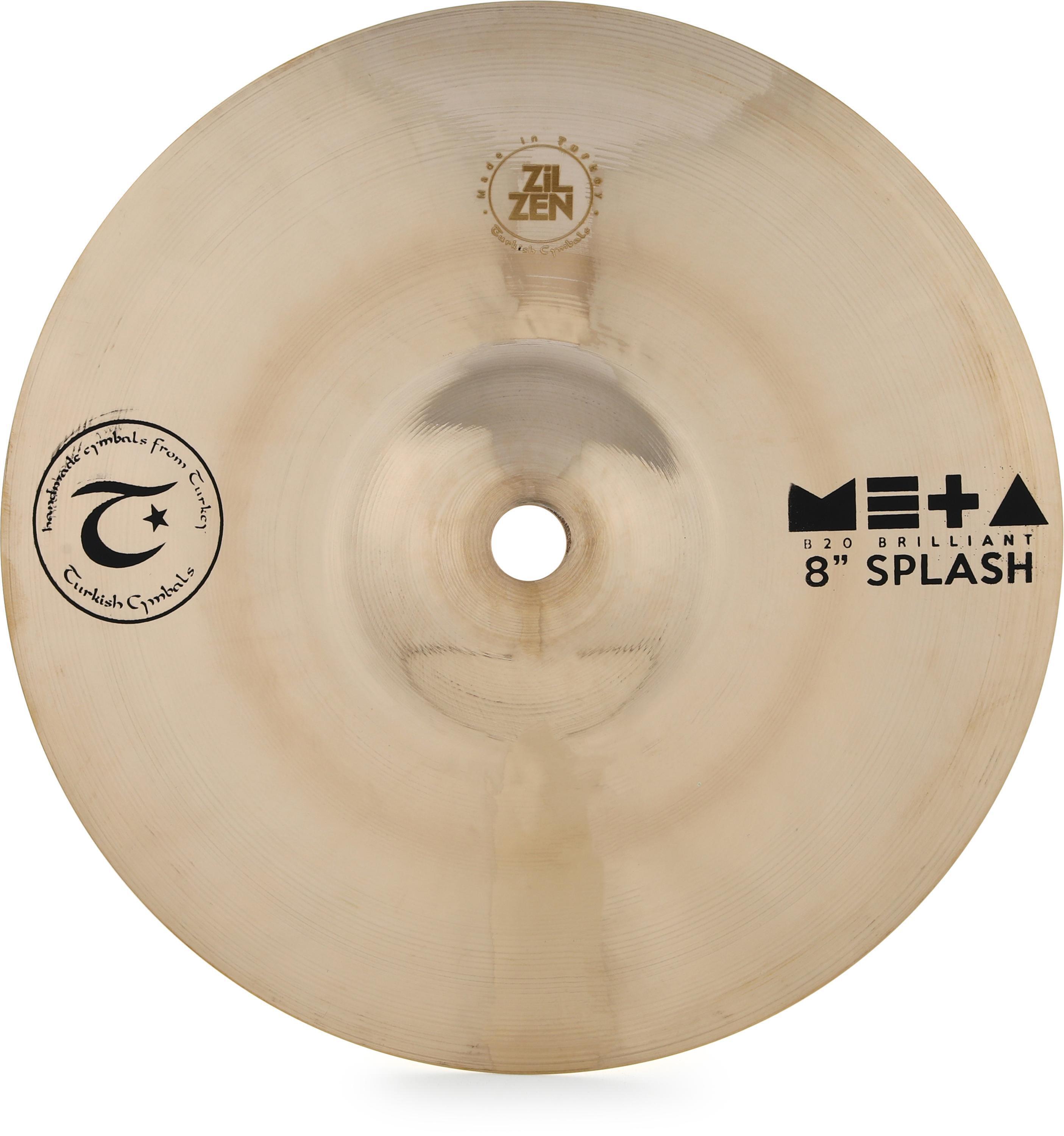 Turkish Cymbals META Splash Cymbal - 8 inch | Sweetwater