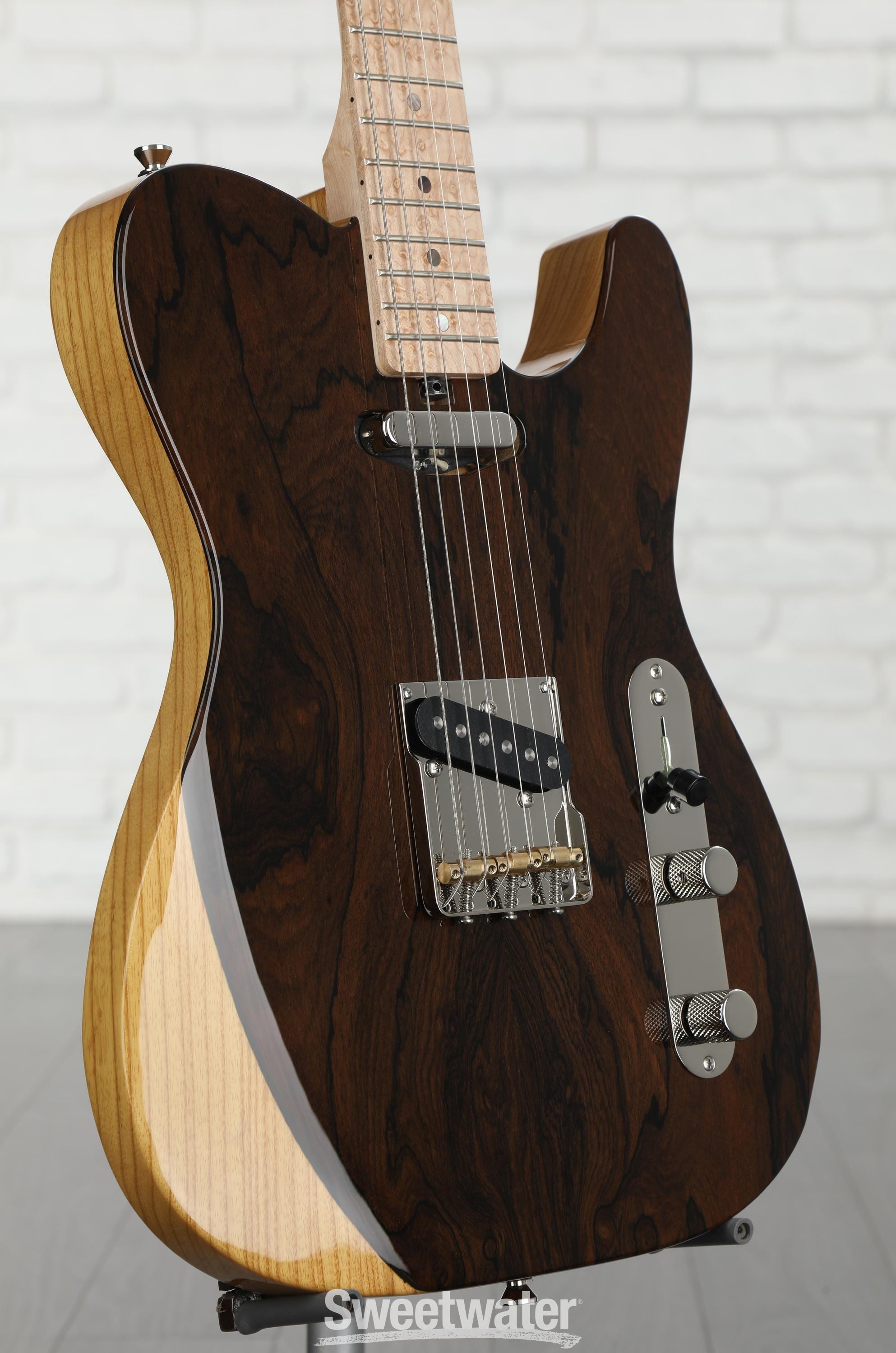 Larrivee Baker-T Pro Electric Guitar, "Thin C" Neck - Natural Ziricote ...