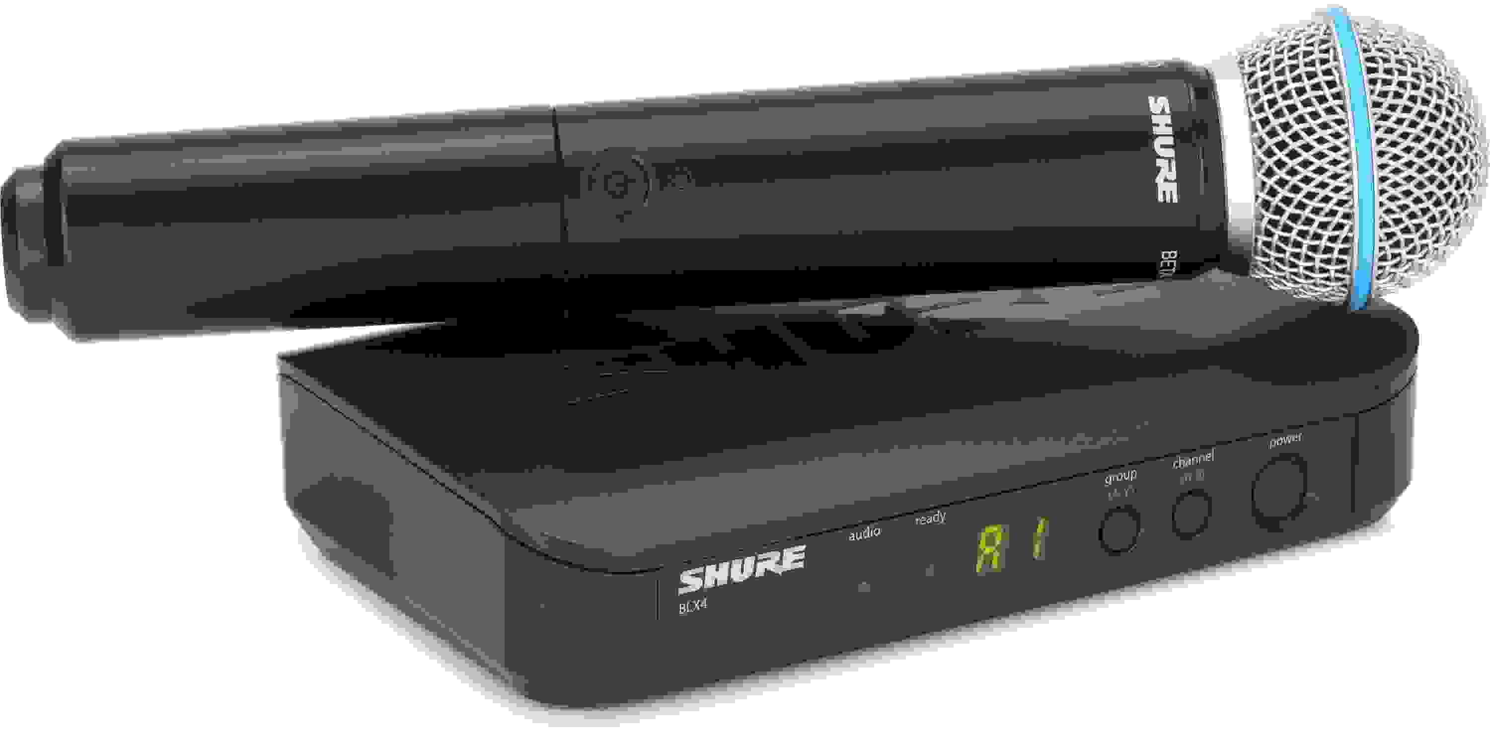 Shure BLX24/B58 Wireless Handheld Microphone System - H9 Band | Sweetwater