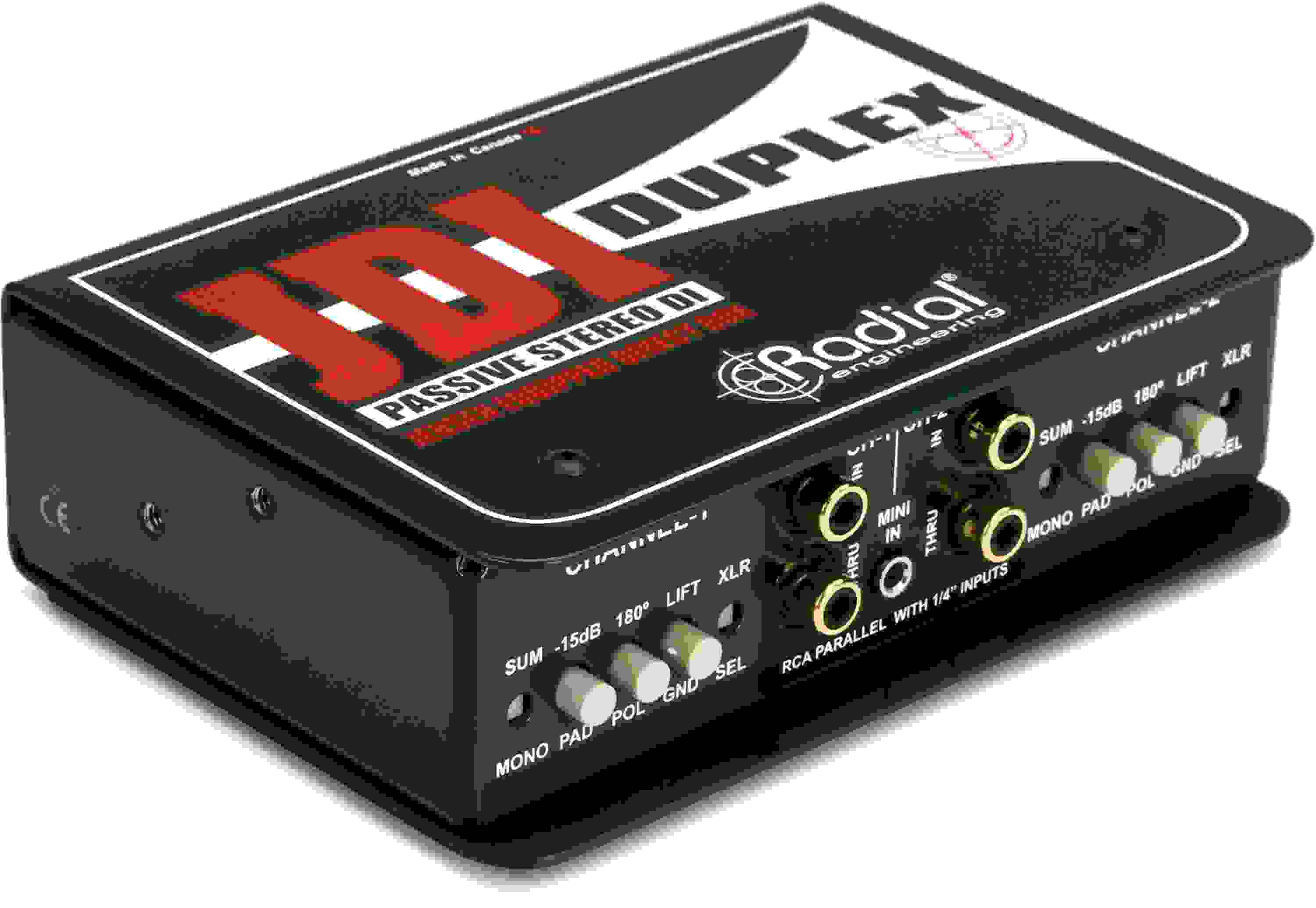 Radial JDI Duplex Jensen-equipped 2-channel Passive Instrument Direct ...