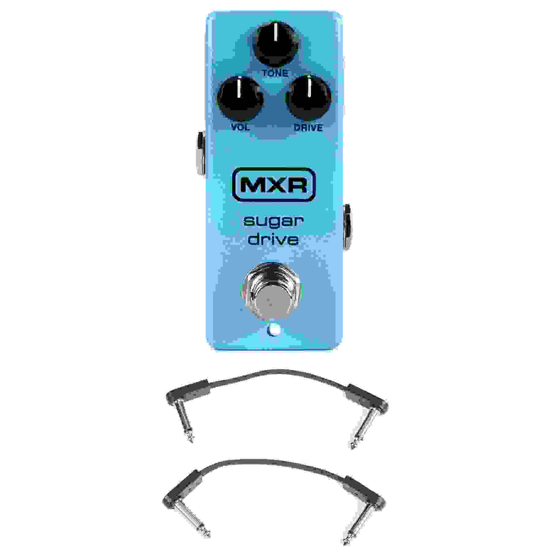 MXR M294 Sugar Drive Overdrive Pedal with EBS Patch Cables | Sweetwater