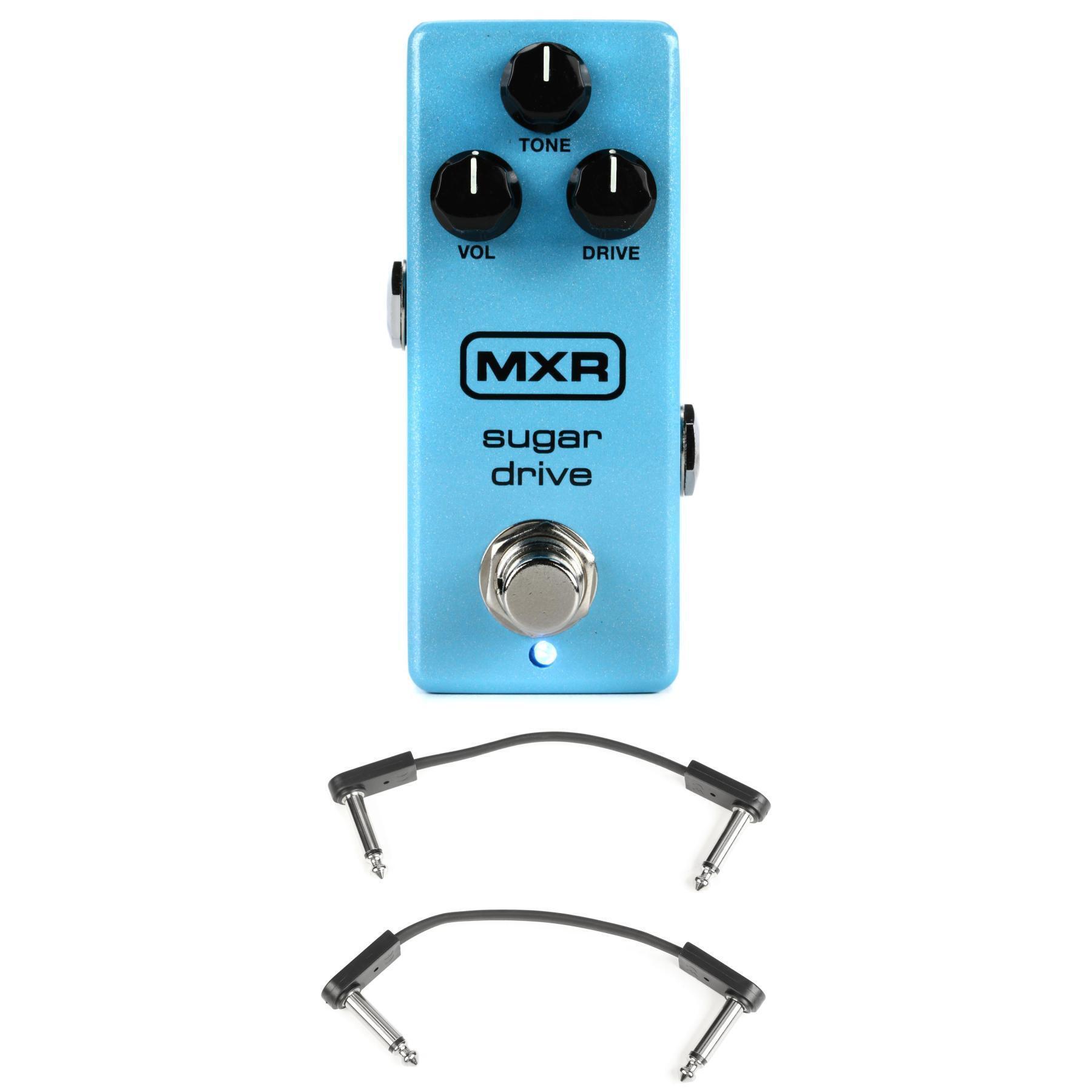 MXR M294 Sugar Drive Overdrive Pedal with EBS Patch Cables | Sweetwater