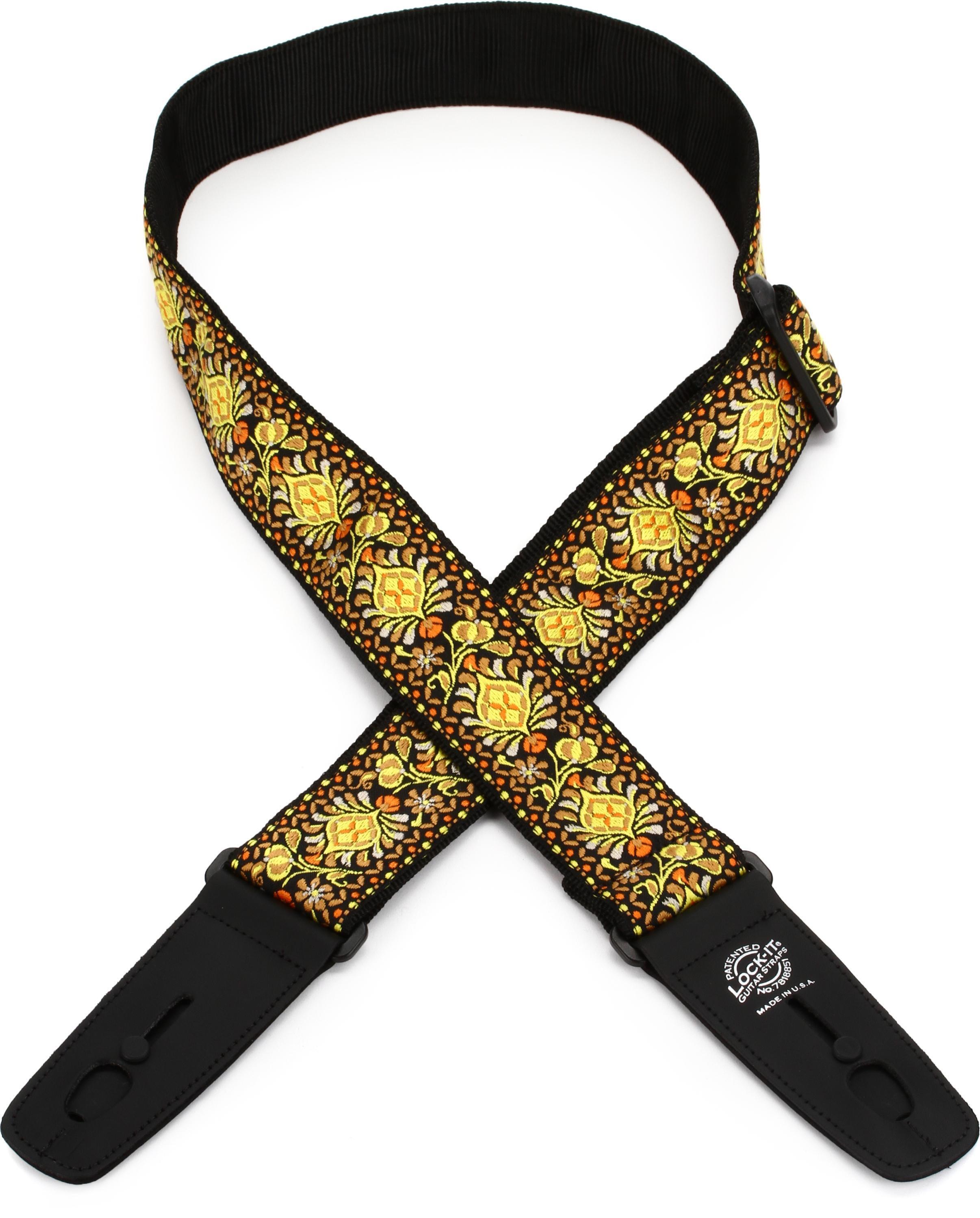 Lock-It Straps Retro Vintage Series jacquard Strap with Locking Ends ...
