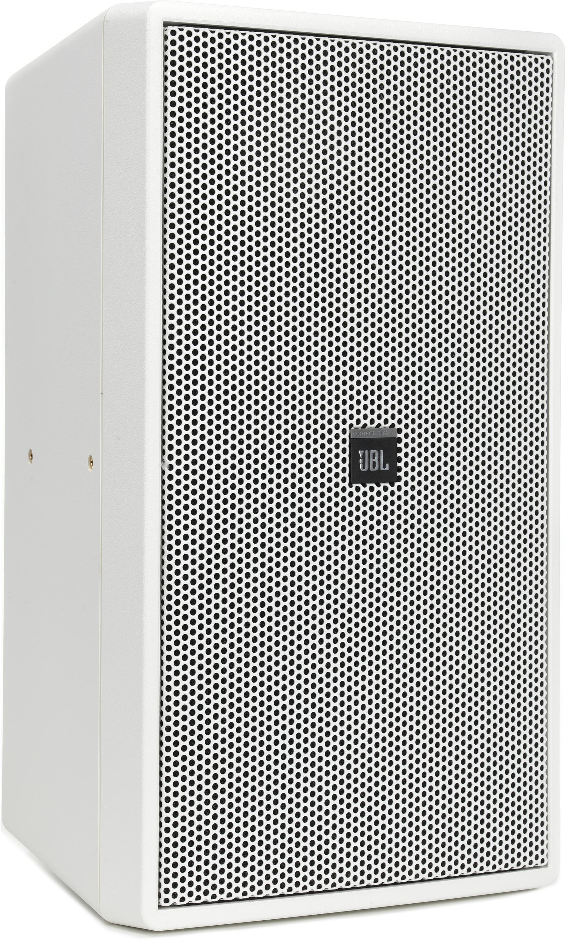 JBL Control 29AV-1 300W 8-inch Indoor/Outdoor Speaker - White | Sweetwater