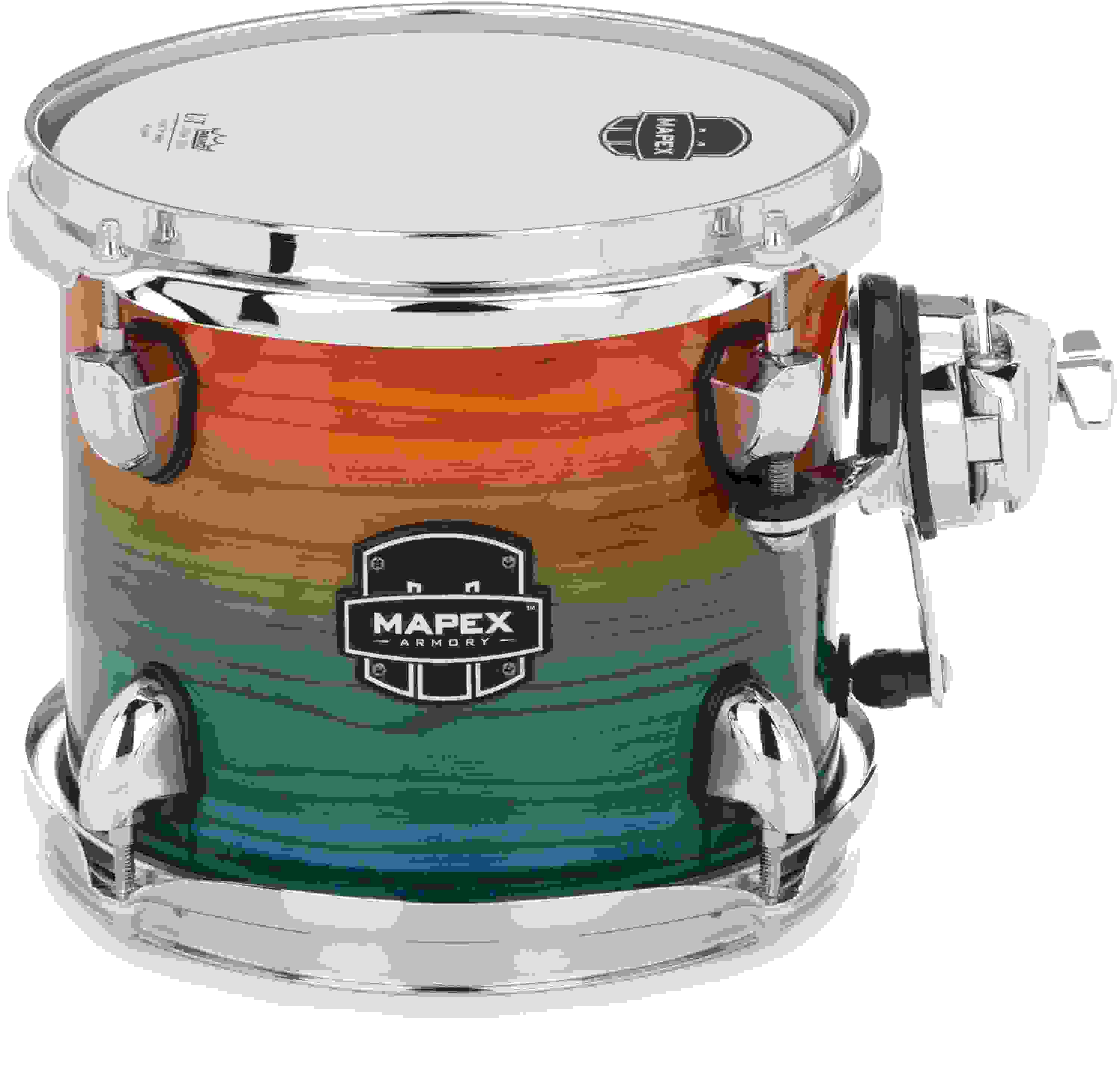 Mapex Armory Mounted Tom - 7 inches x 8 inches, Ocean Sunset | Sweetwater