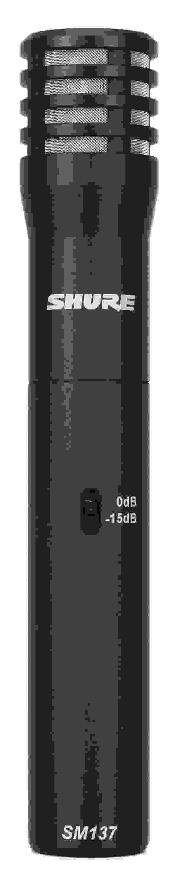 Shure SM137 Small-diaphragm Condenser Microphone | Sweetwater