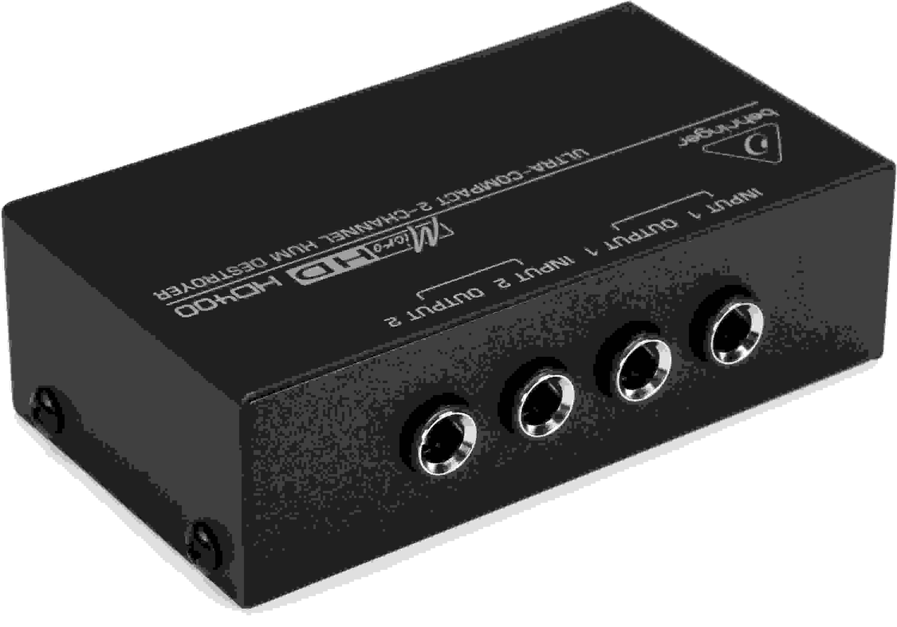 Behringer MicroHD HD400 2-channel Hum Destroyer | Sweetwater