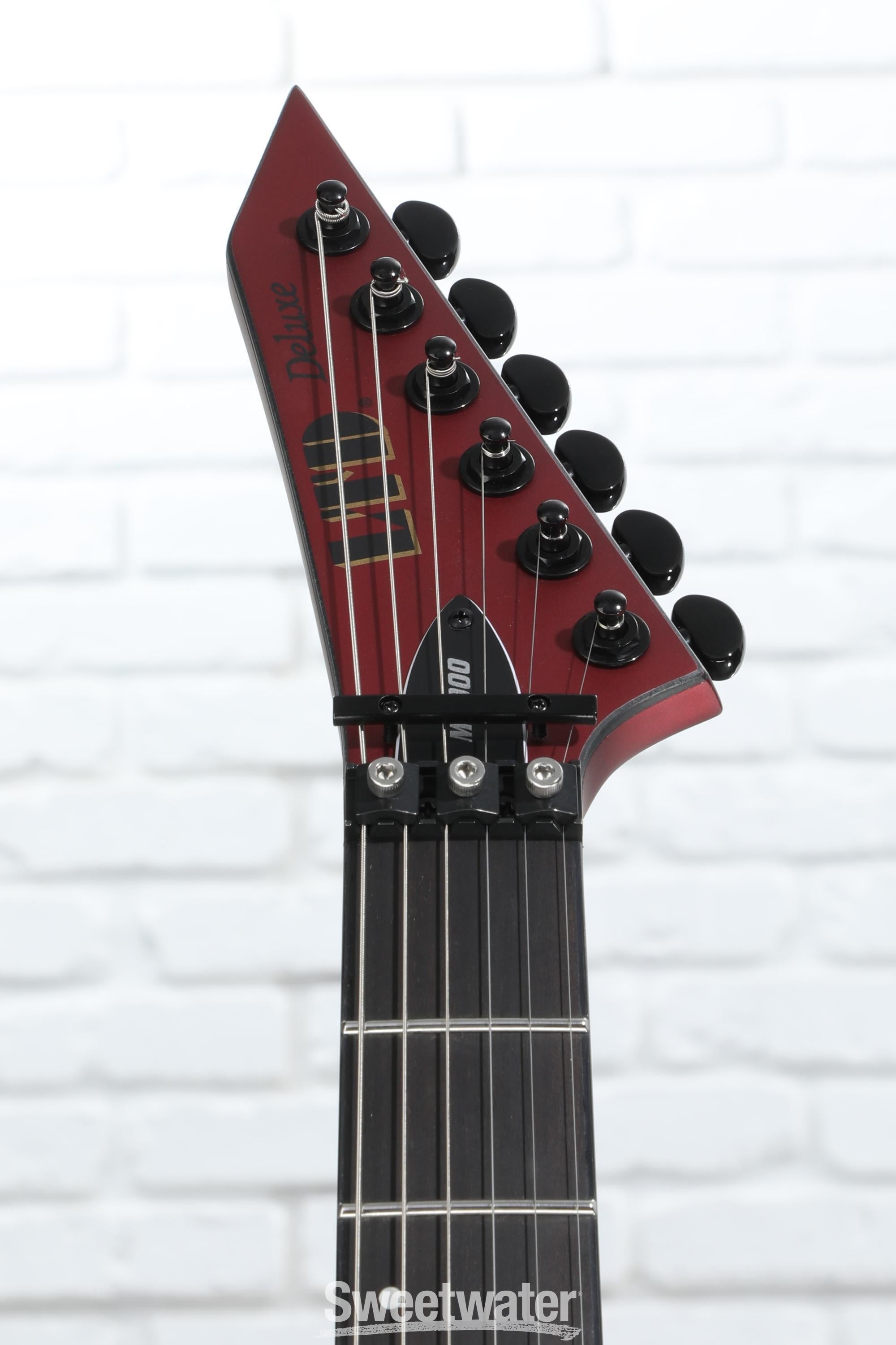 ESP LTD M-1000 Electric Guitar - Candy Apple Red Satin | Sweetwater