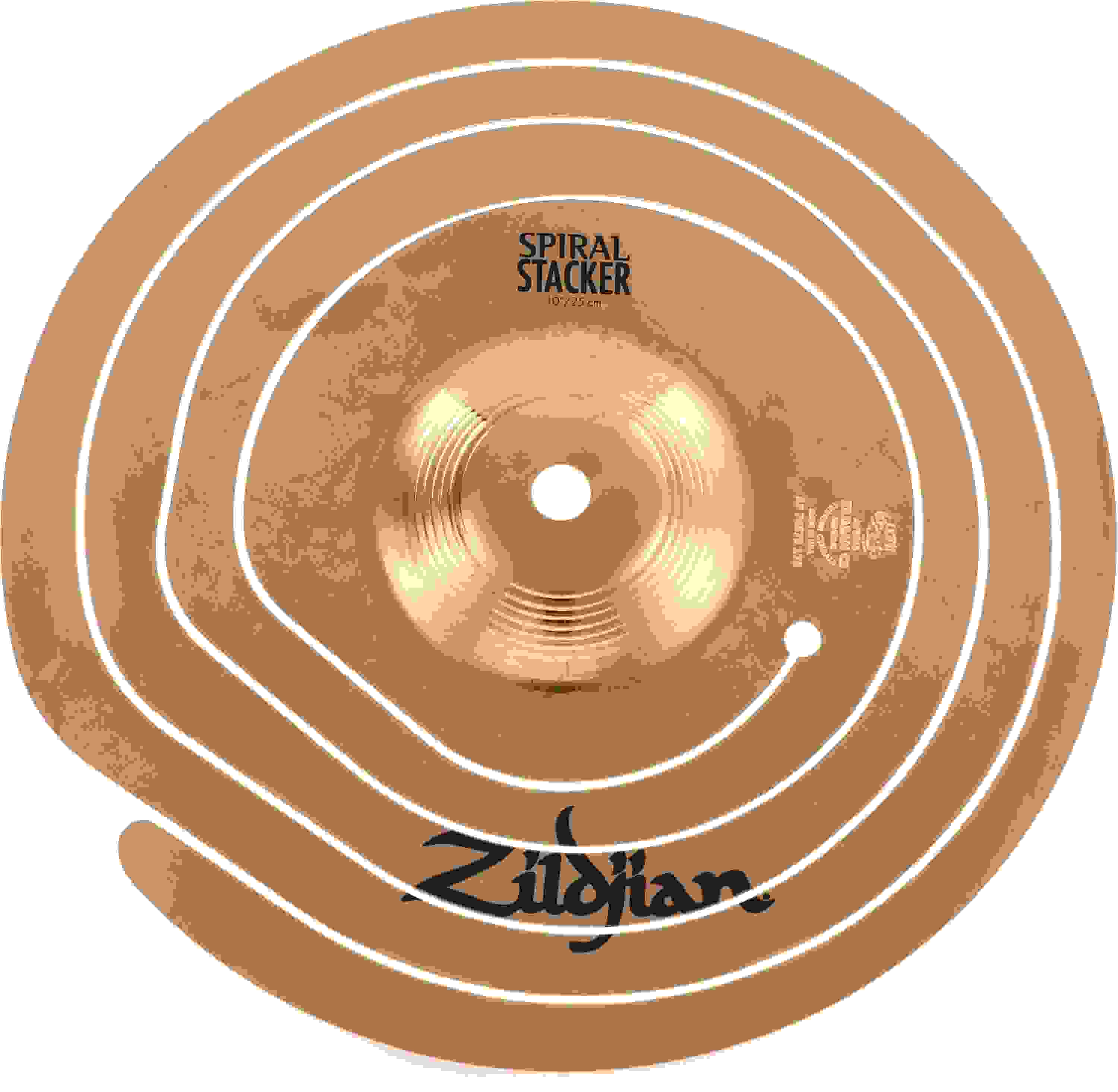 Zildjian 10 inch fx Spiral Stacker Cymbal | Sweetwater