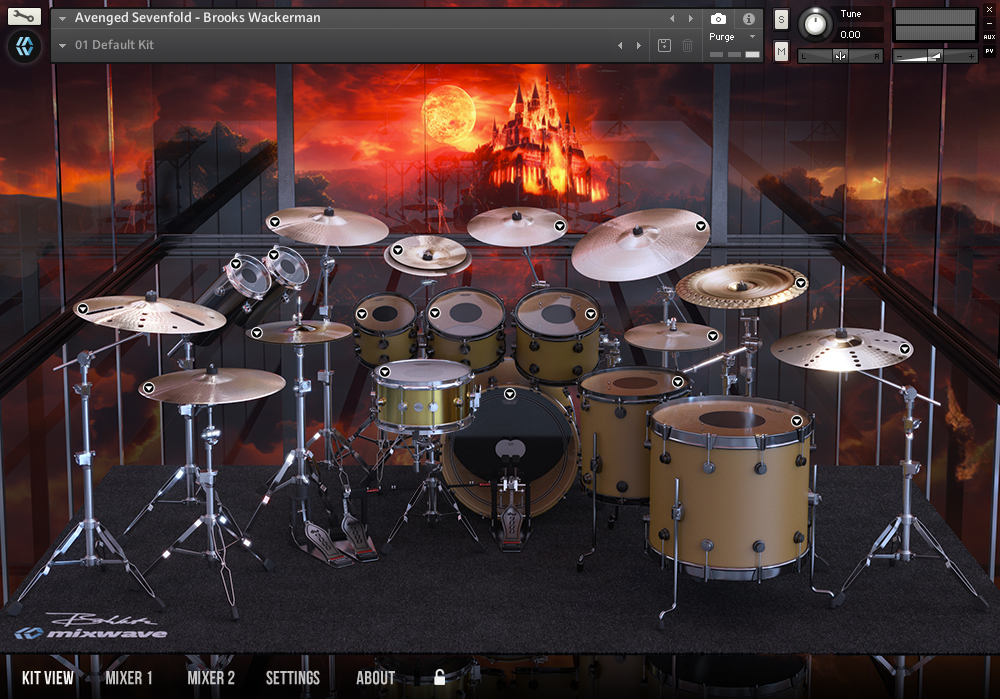 MixWave Brooks Wackerman Drum Library | Sweetwater