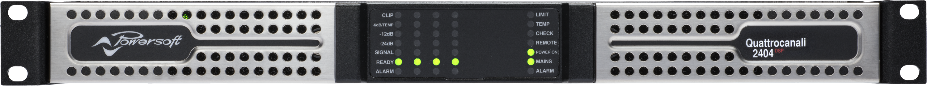 Powersoft Quattrocanali 2404 DSP 2,400-watt 4-channel Power Amplifier | Sweetwater