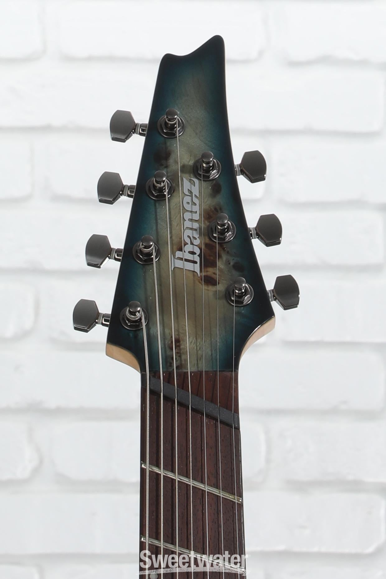 Ibanez RGMS7 7-string Electric Guitar - Cosmic Blue Starburst | Sweetwater