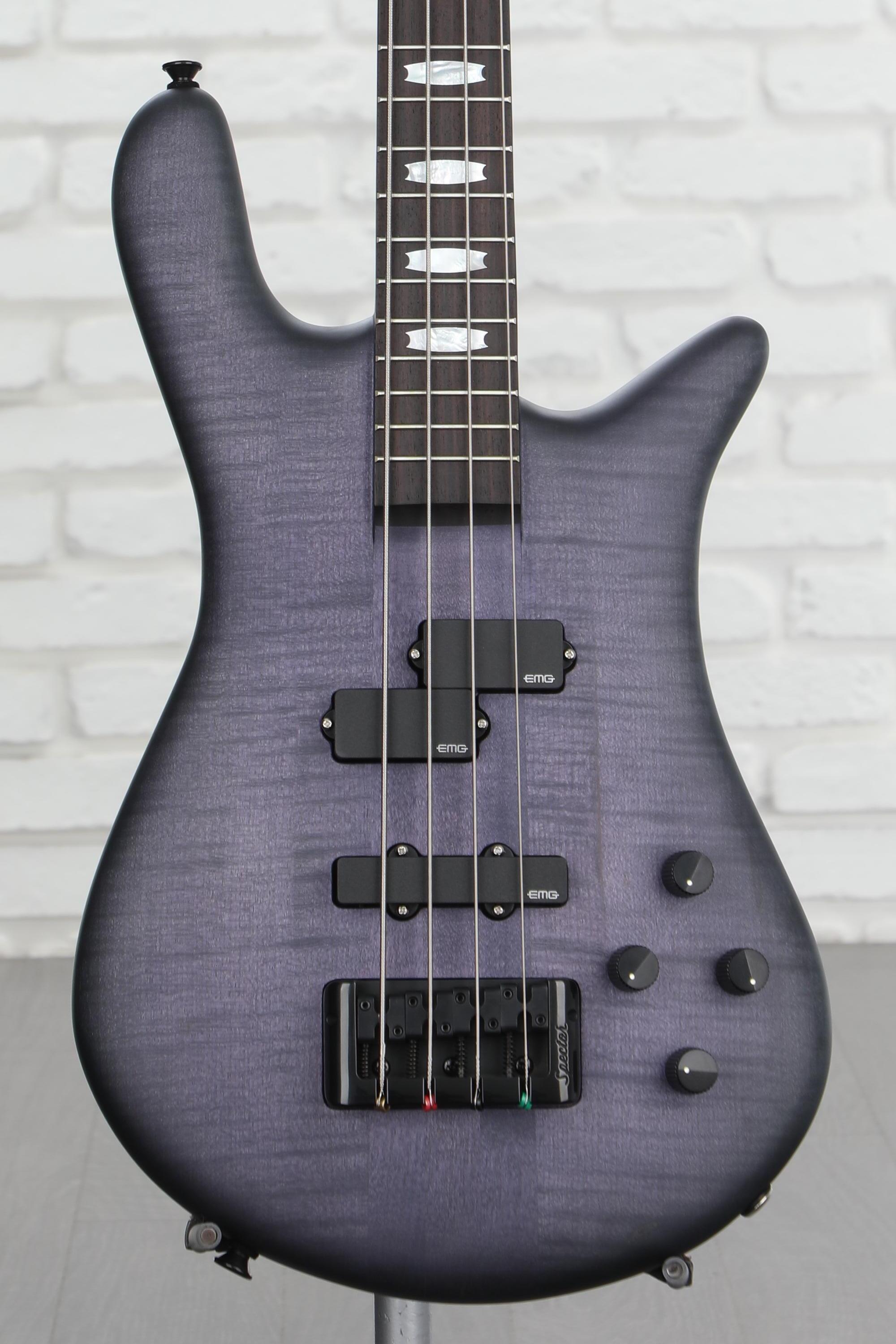 Spector Euro 4 Lx Electric Bass Guitar Nightshade Sweetwater