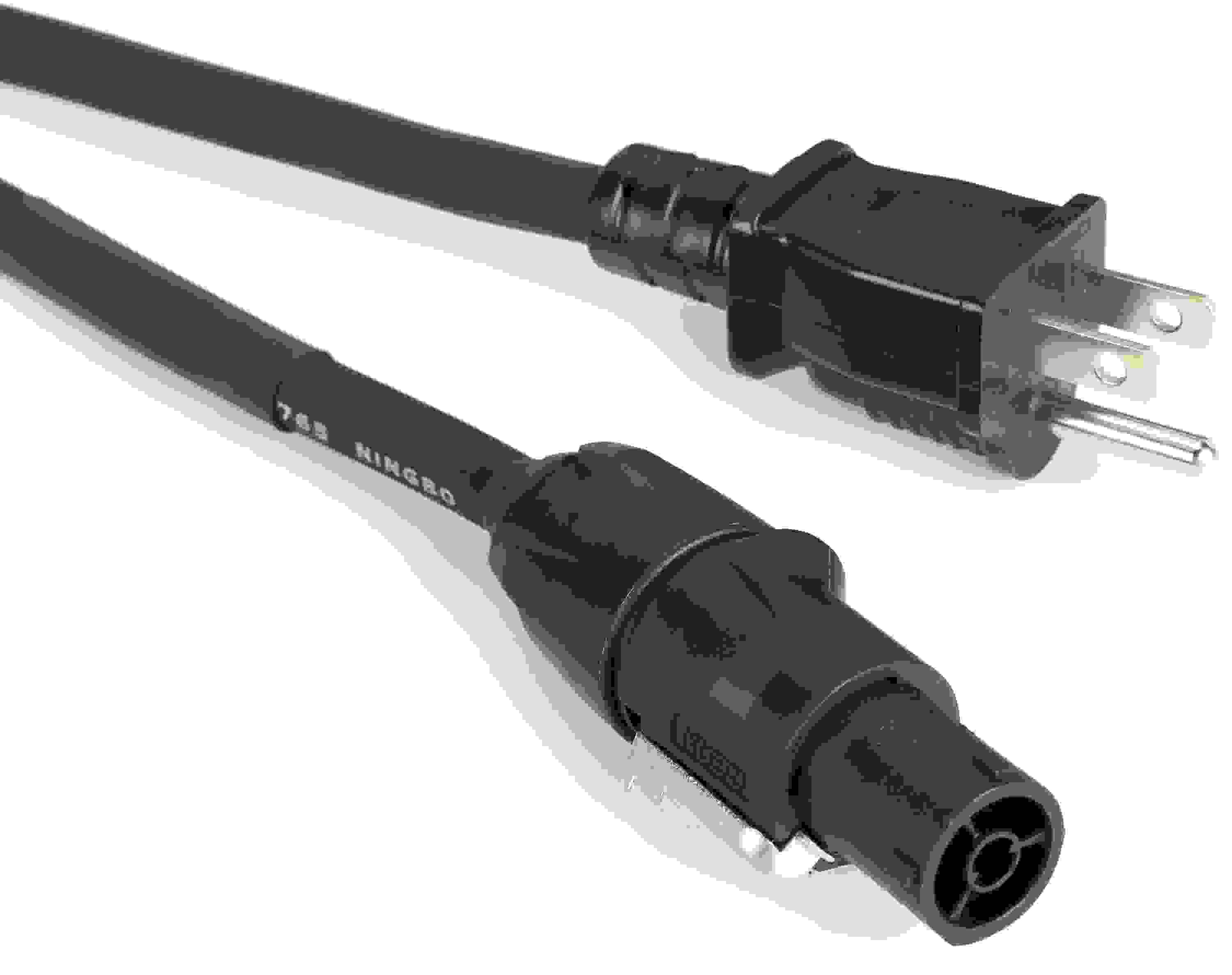 Hosa PRXN Series True 1 Cable with REAN and Hosa NEMA 5-15P Connectors - 15 feet | Sweetwater