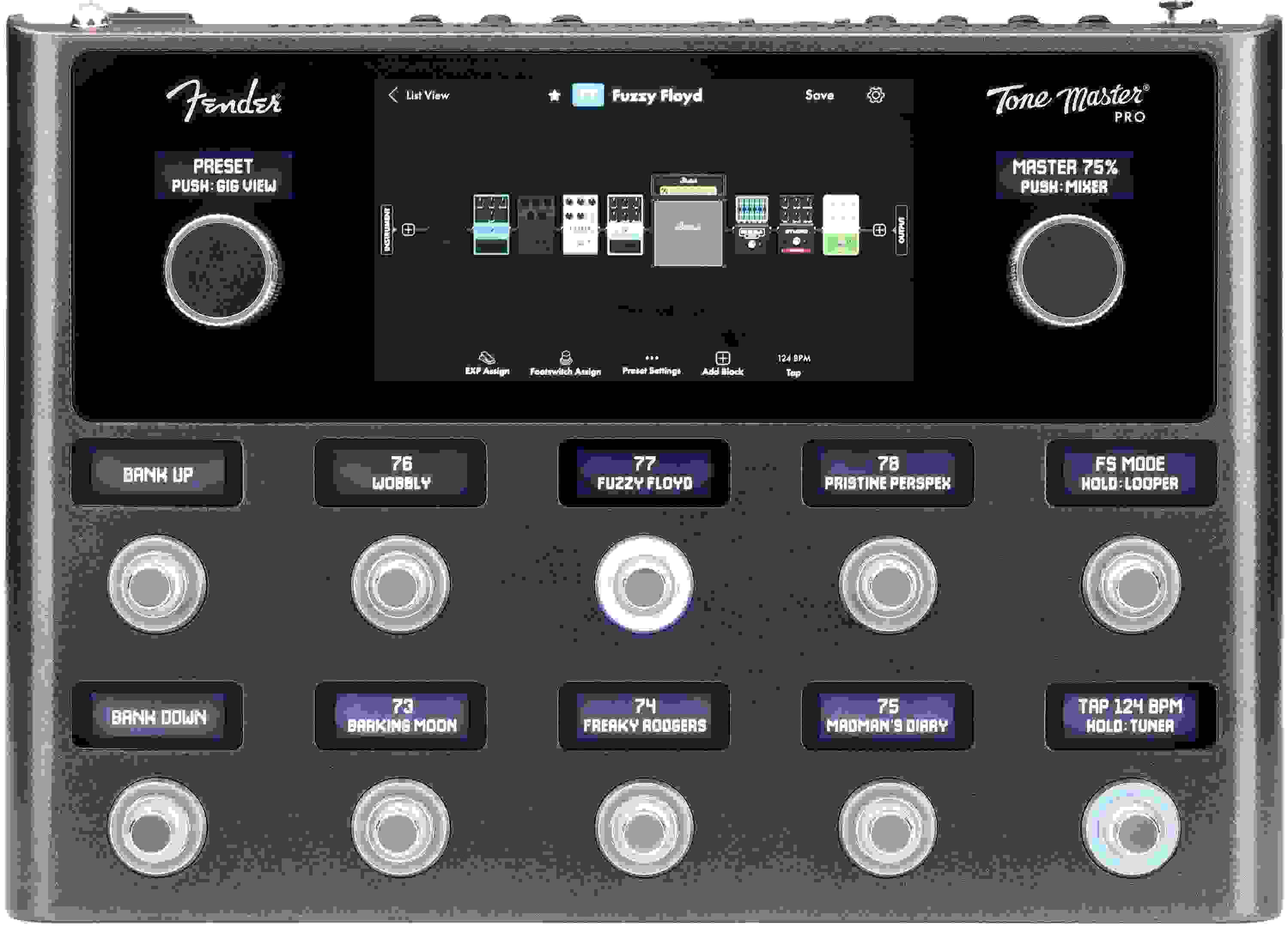 Fender Tone Master Pro Multi-effects Guitar Workstation | Sweetwater