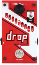 DigiTech Drop Polyphonic Drop-tune Pitch-shift Pedal - Red | Sweetwater