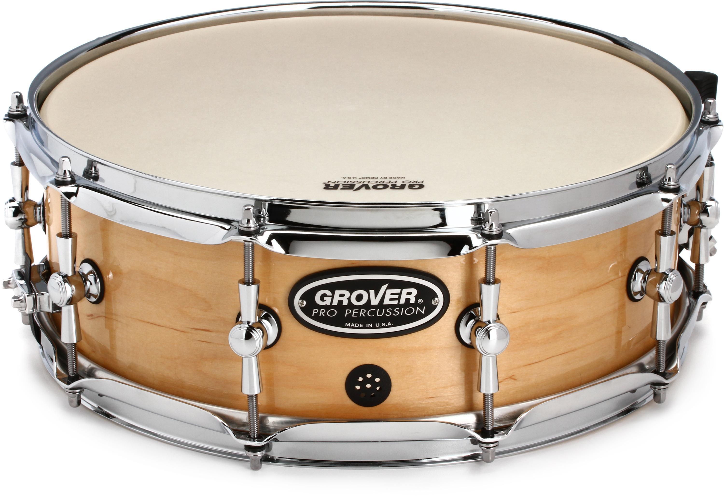 Grover Pro Percussion Concert Snare Drum - 5-inch x 14-inch - Natural ...
