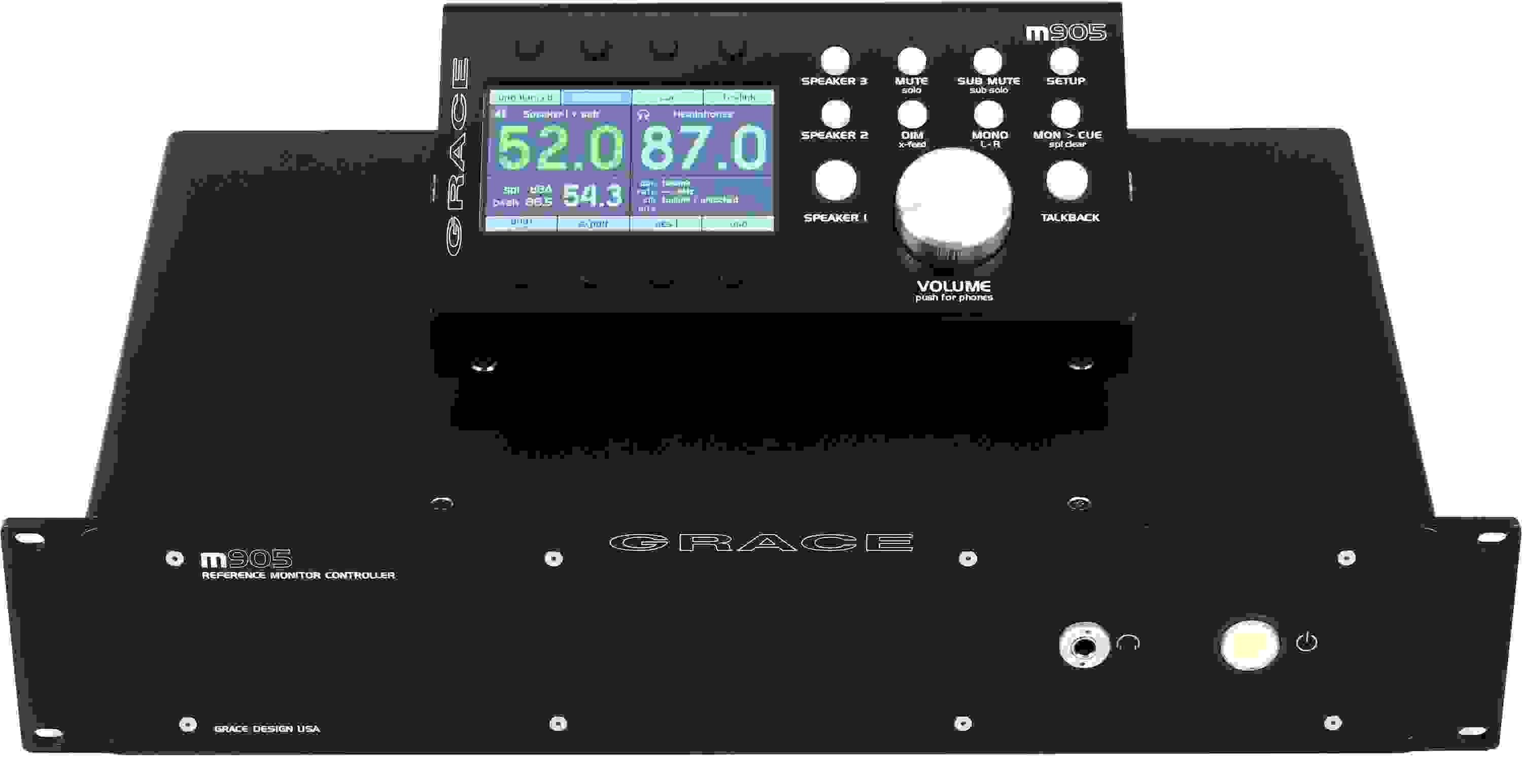 Grace Design m905 Analog Monitor Control System with Remote - Black ...