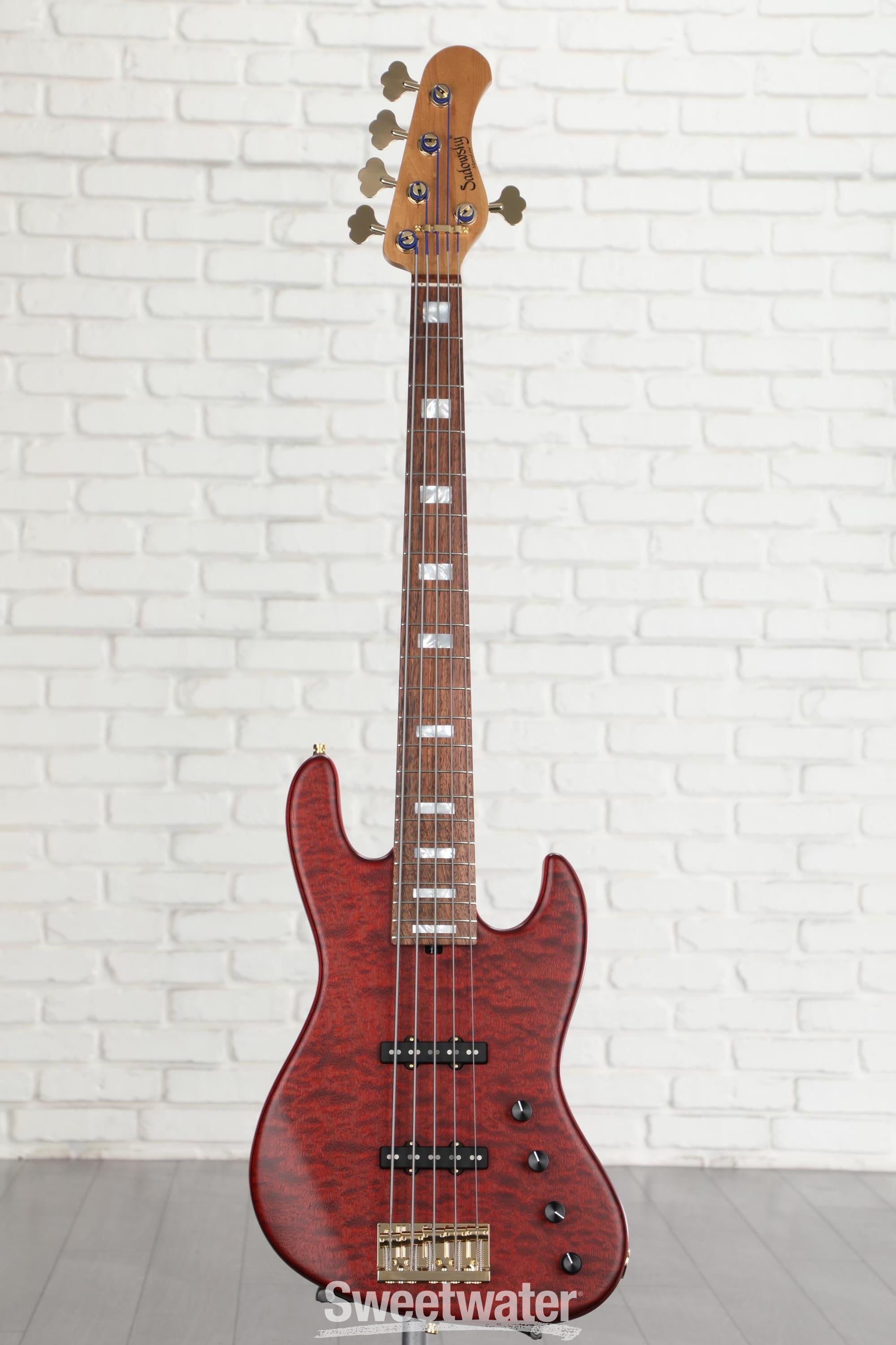Sadowsky Limited-edition MetroLine 21-fret Custom J/J 5-string Electric ...