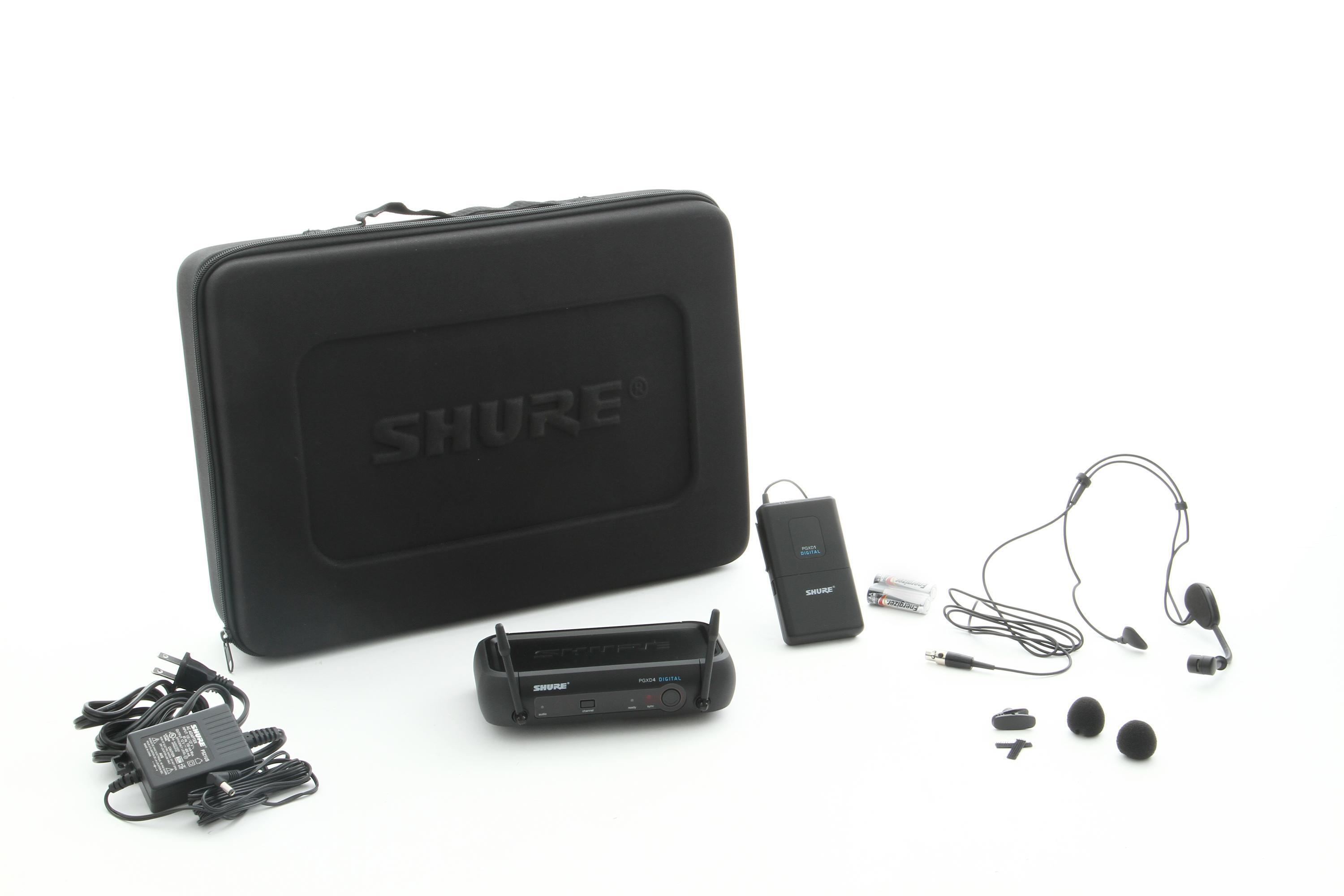 Shure PGXD14/PG30 Headworn Wireless System - Bodypack Sys w/PG30 ...