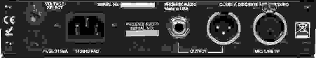 Phoenix Audio ASCENT-1RMP DRS1 Rack Panel | Sweetwater