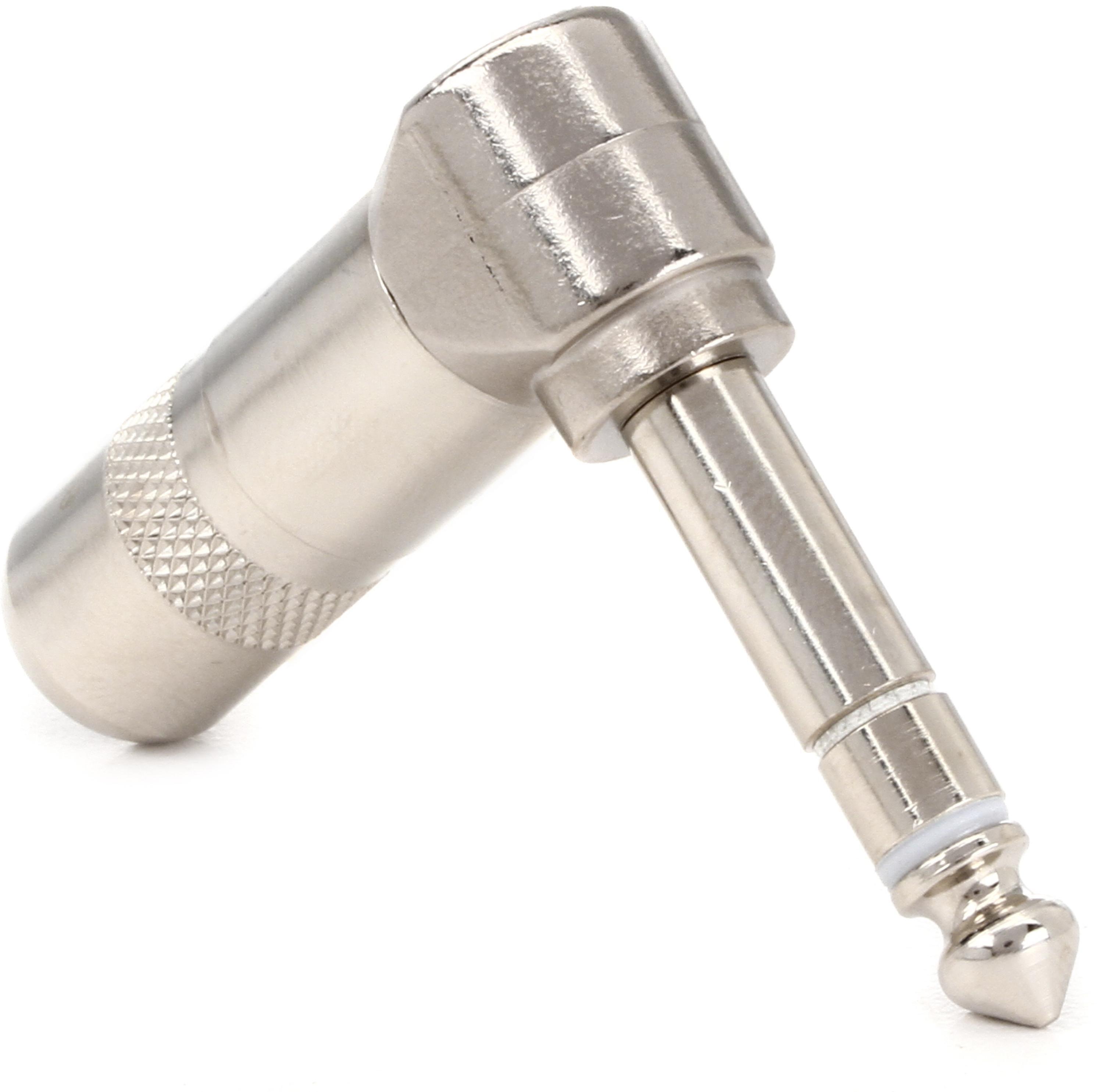 Switchcraft 236 1/4-inch TRS Male Right Angle Cable-mount Connector ...