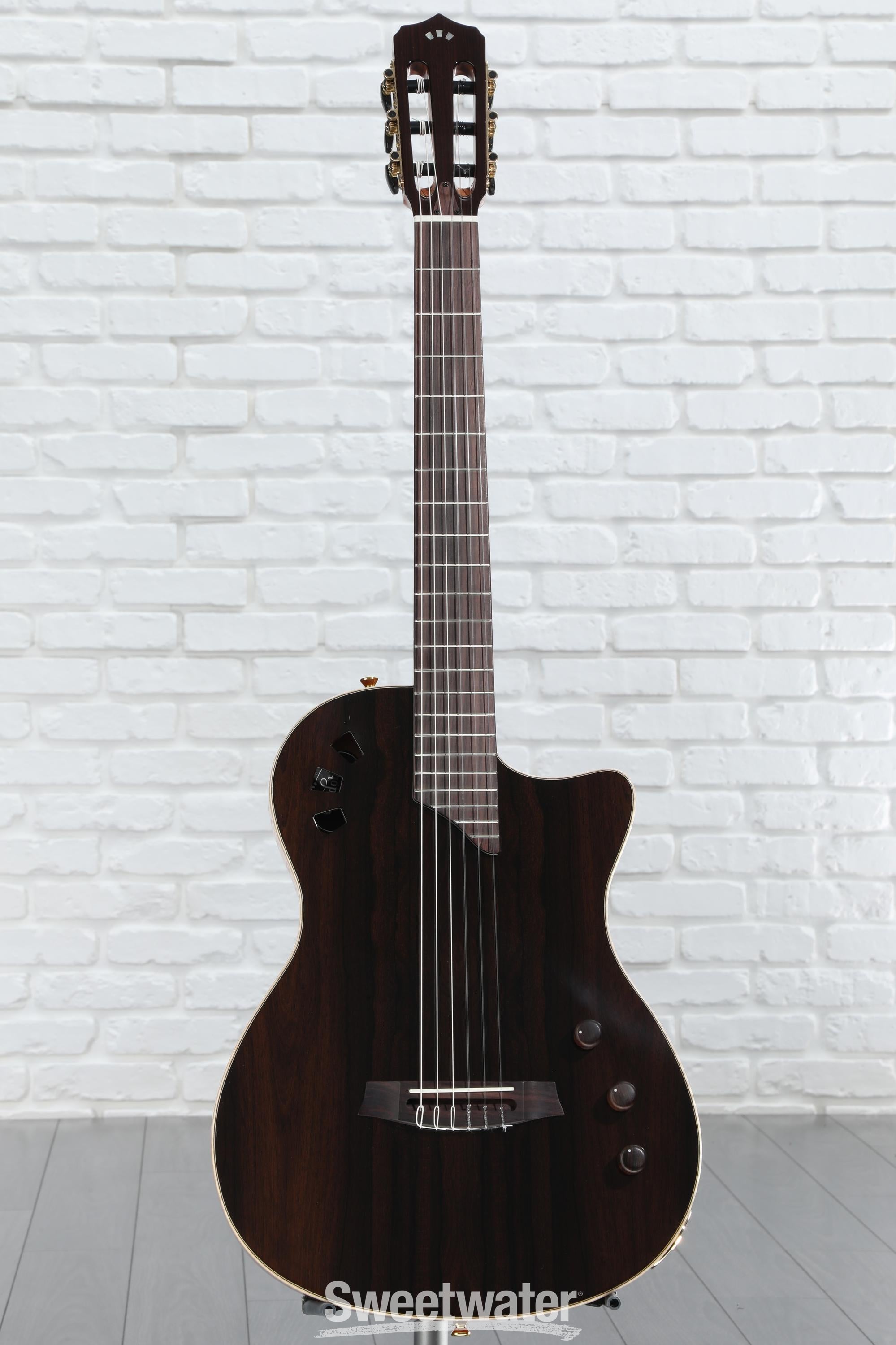 Cordoba Stage Nylon-string Acoustic-electric Guitar - Natural Ziricote ...