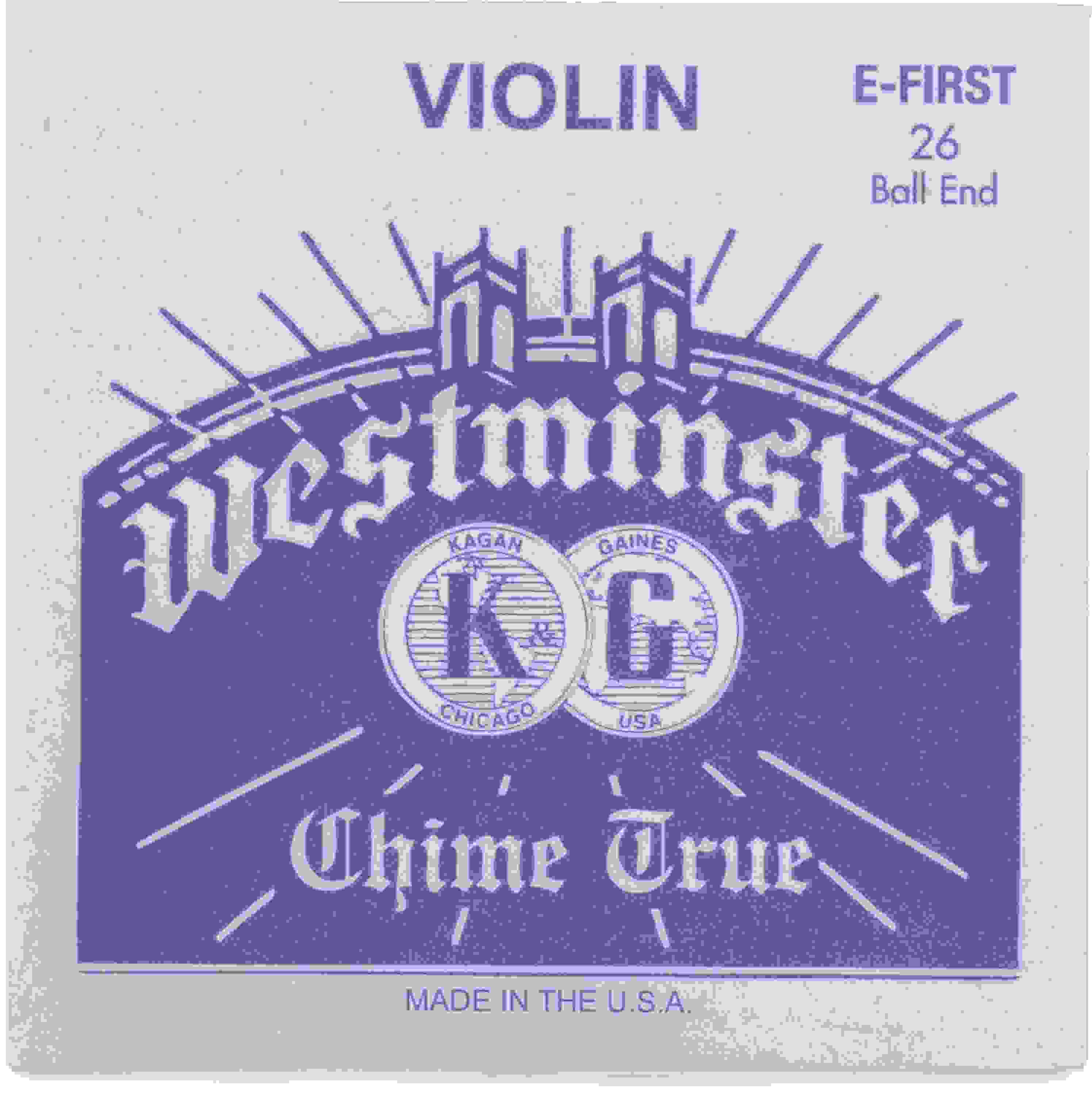 Westminster Violin E String - Ball End | Sweetwater