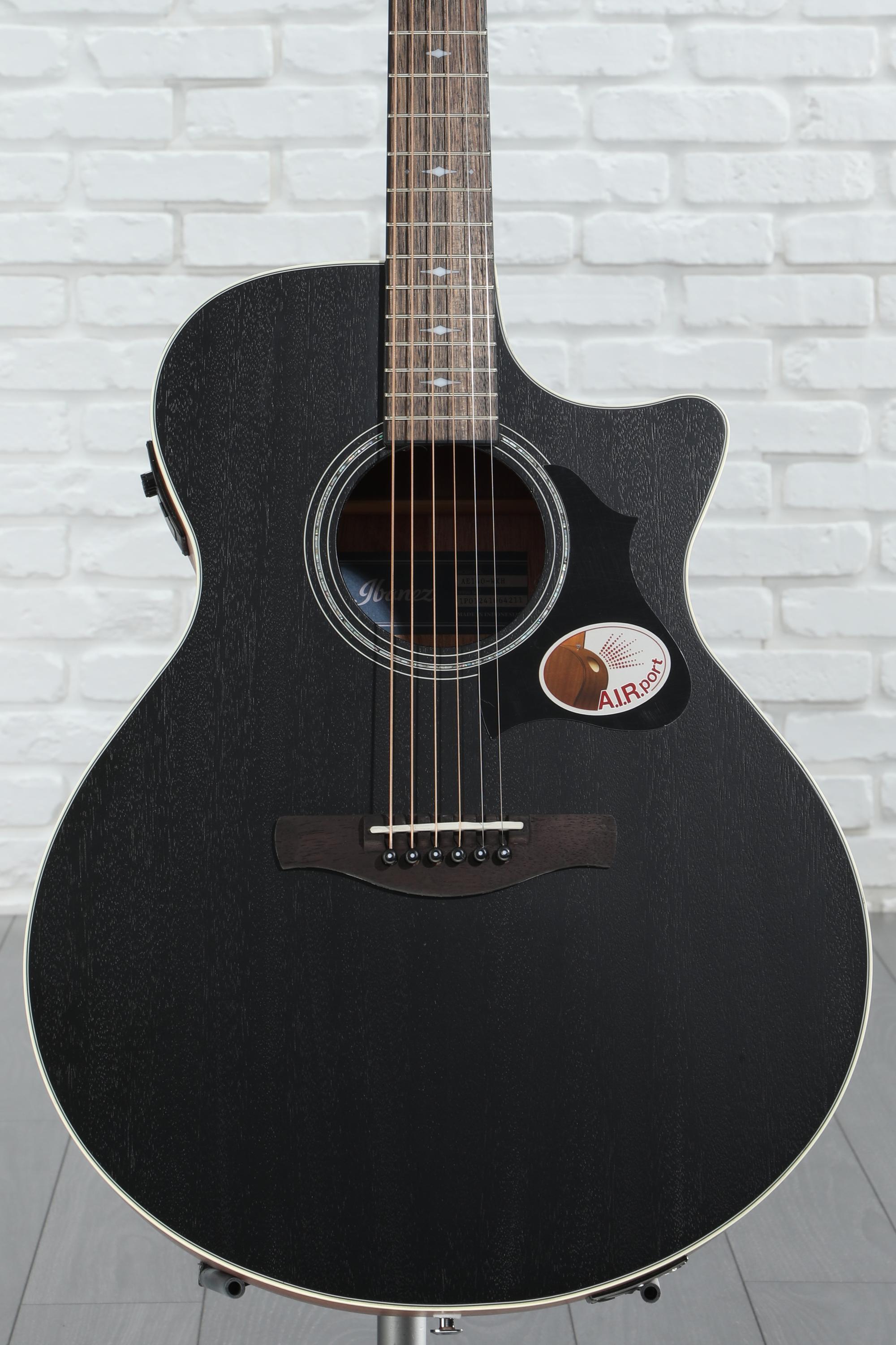 Ibanez AE140 Acoustic-electric Guitar - Weathered Black | Sweetwater