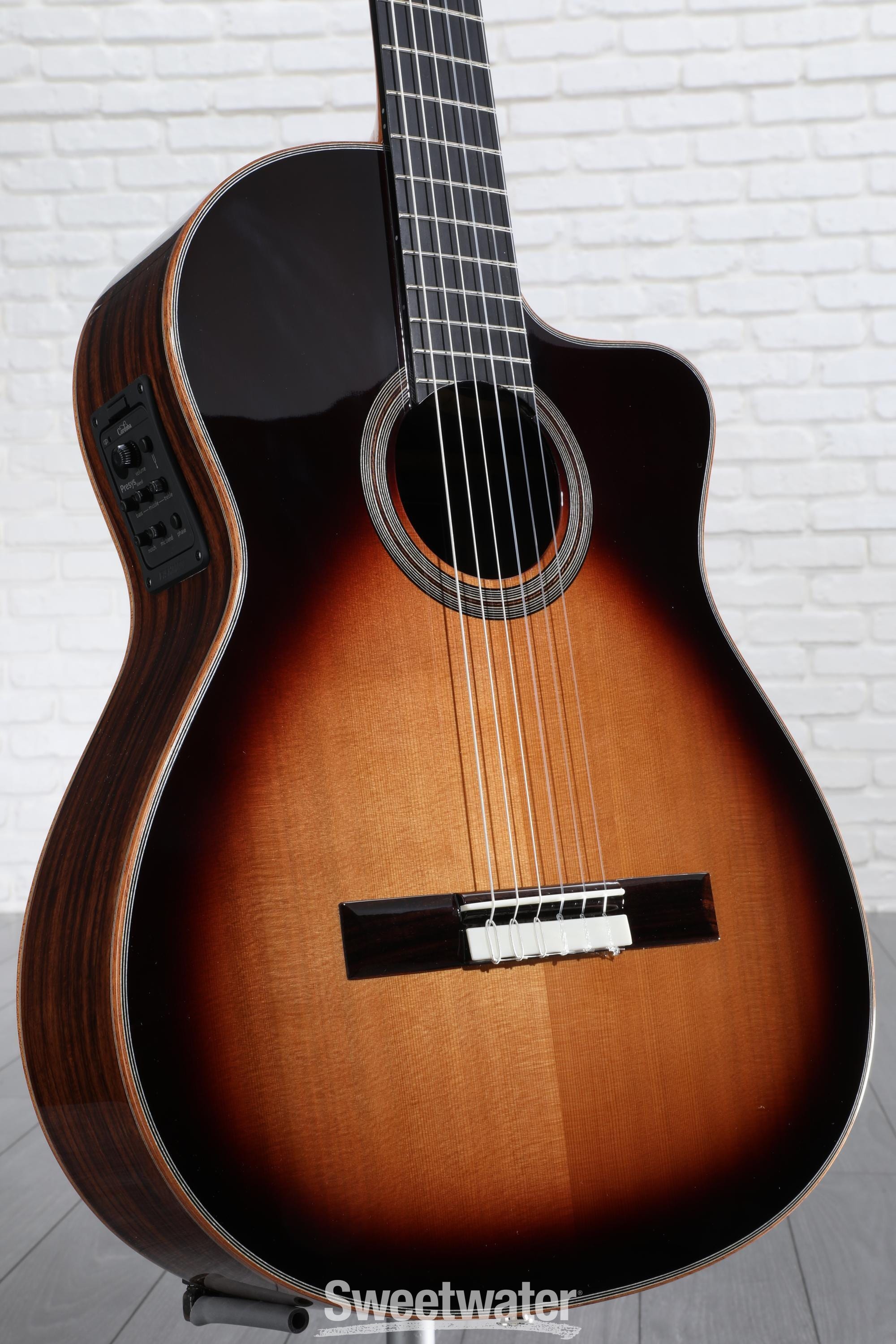 Cordoba Fusion Orchestra CE Nylon String Acoustic Guitar - Tear Drop ...