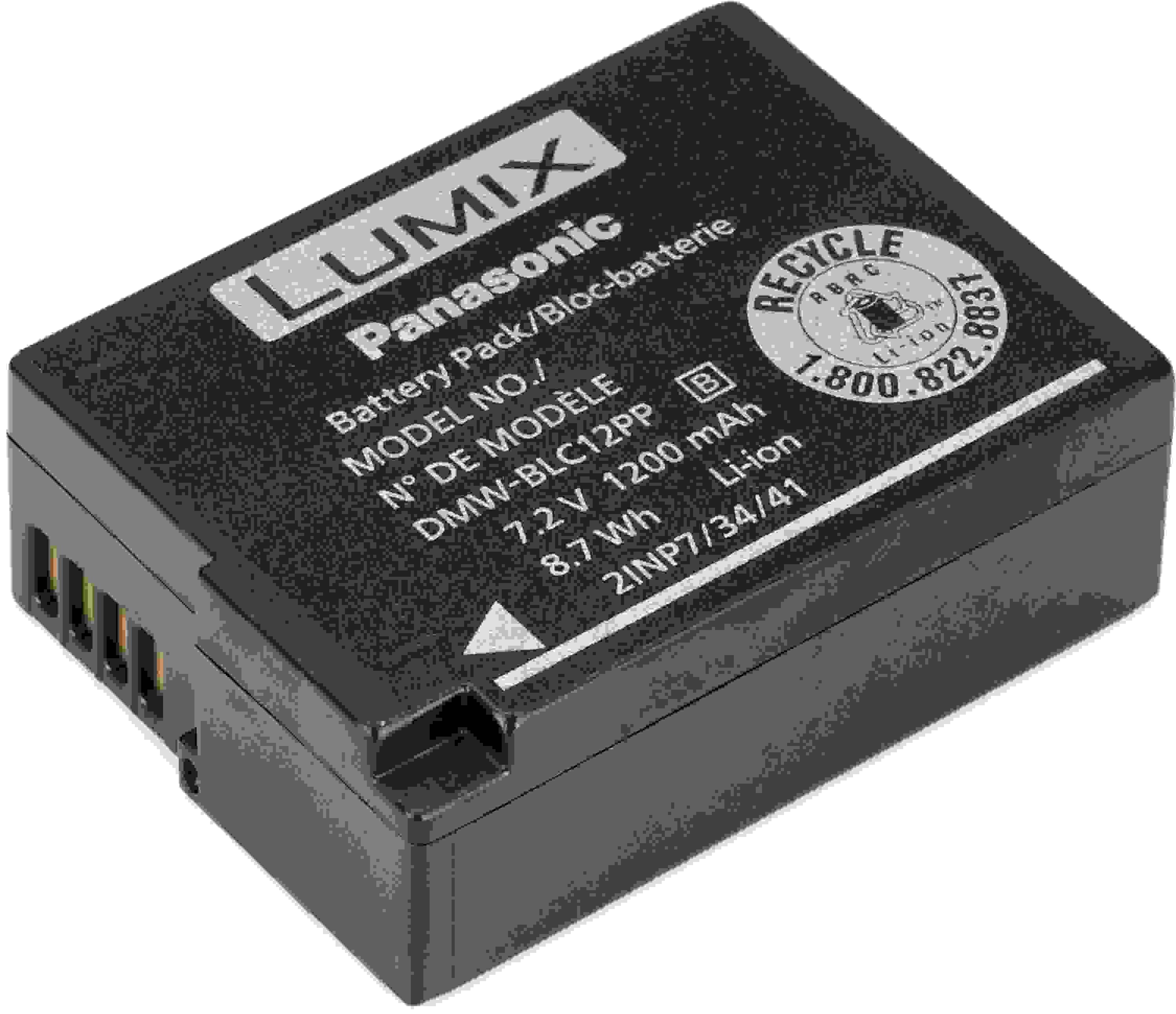 Panasonic DMW-BLC12 Rechargeable Battery for DMC Cameras | Sweetwater