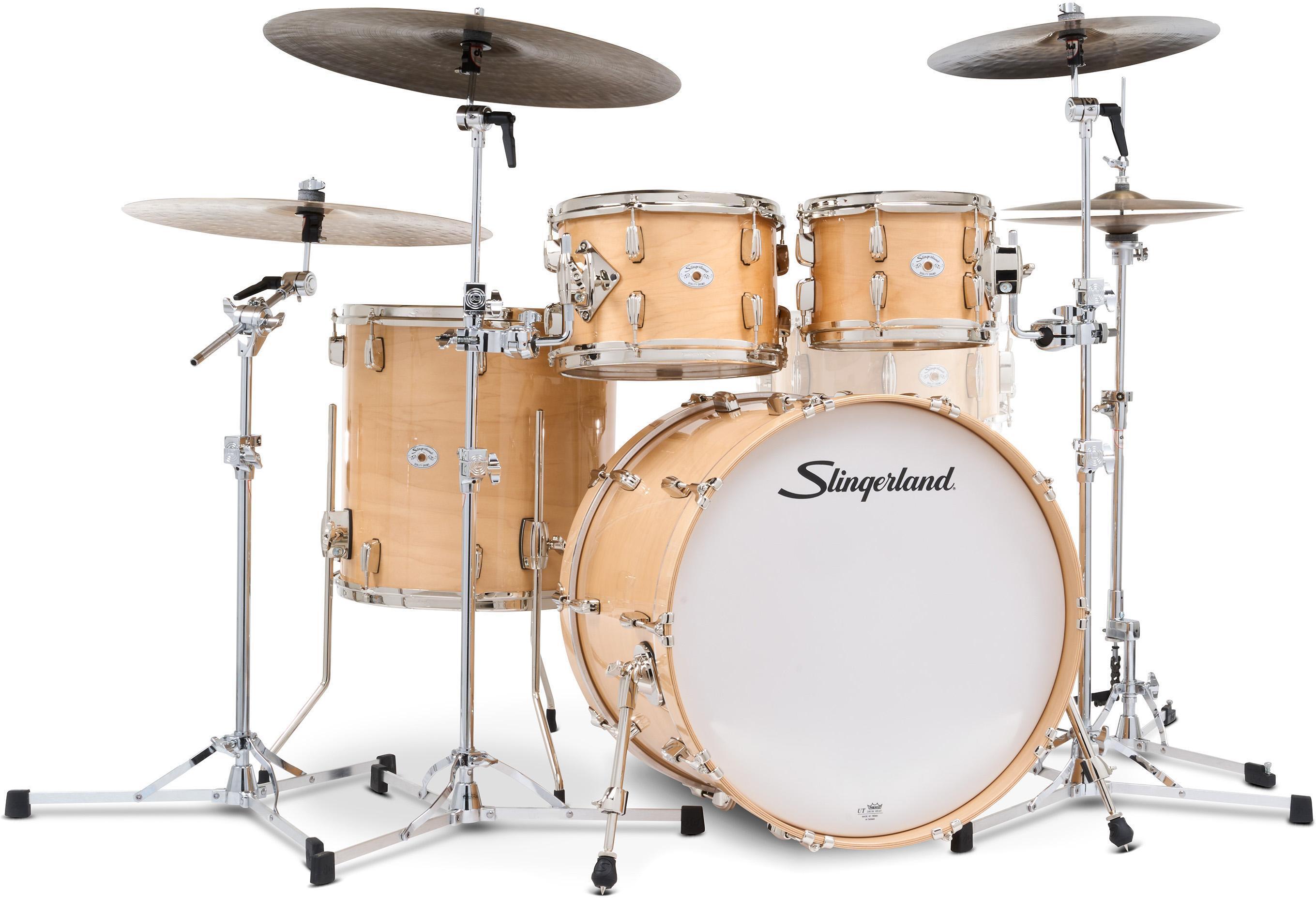 Slingerland Studio King 4-piece Shell Pack - Ventura Sand Lacquer ...